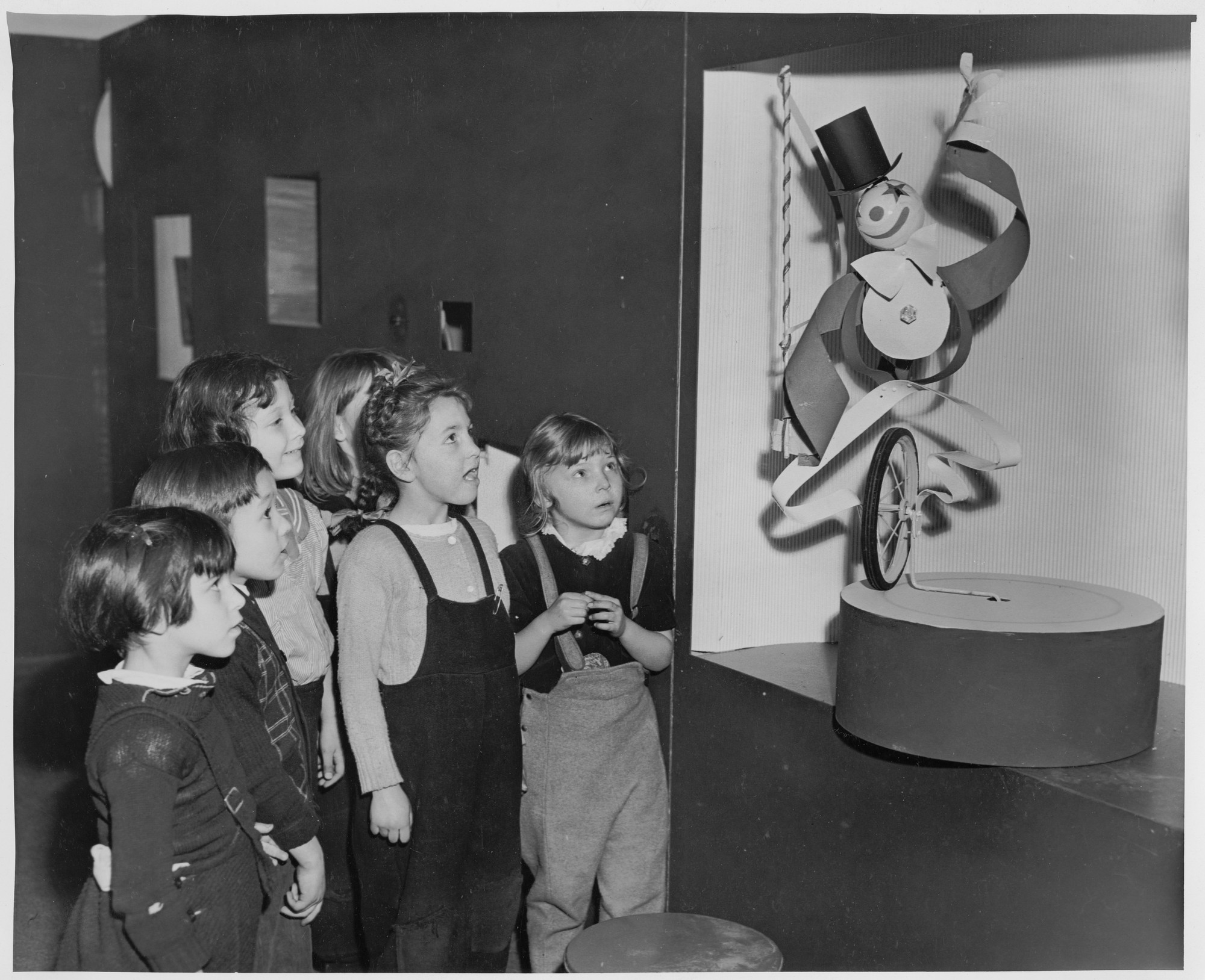 Installation view of the exhibition "Children's Holiday Circus of ...
