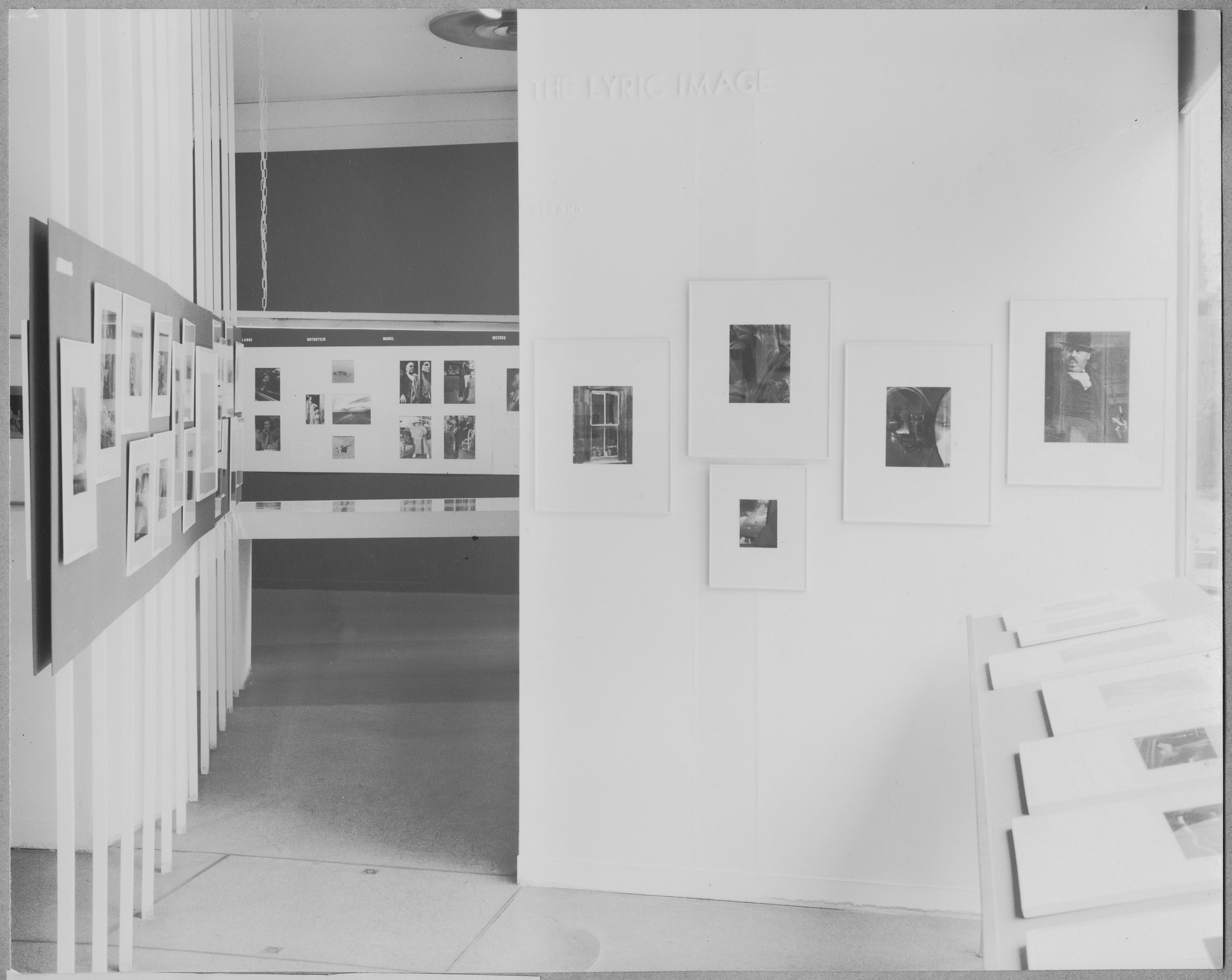 Installation view of the exhibition "Photography," in the series, "Art ...