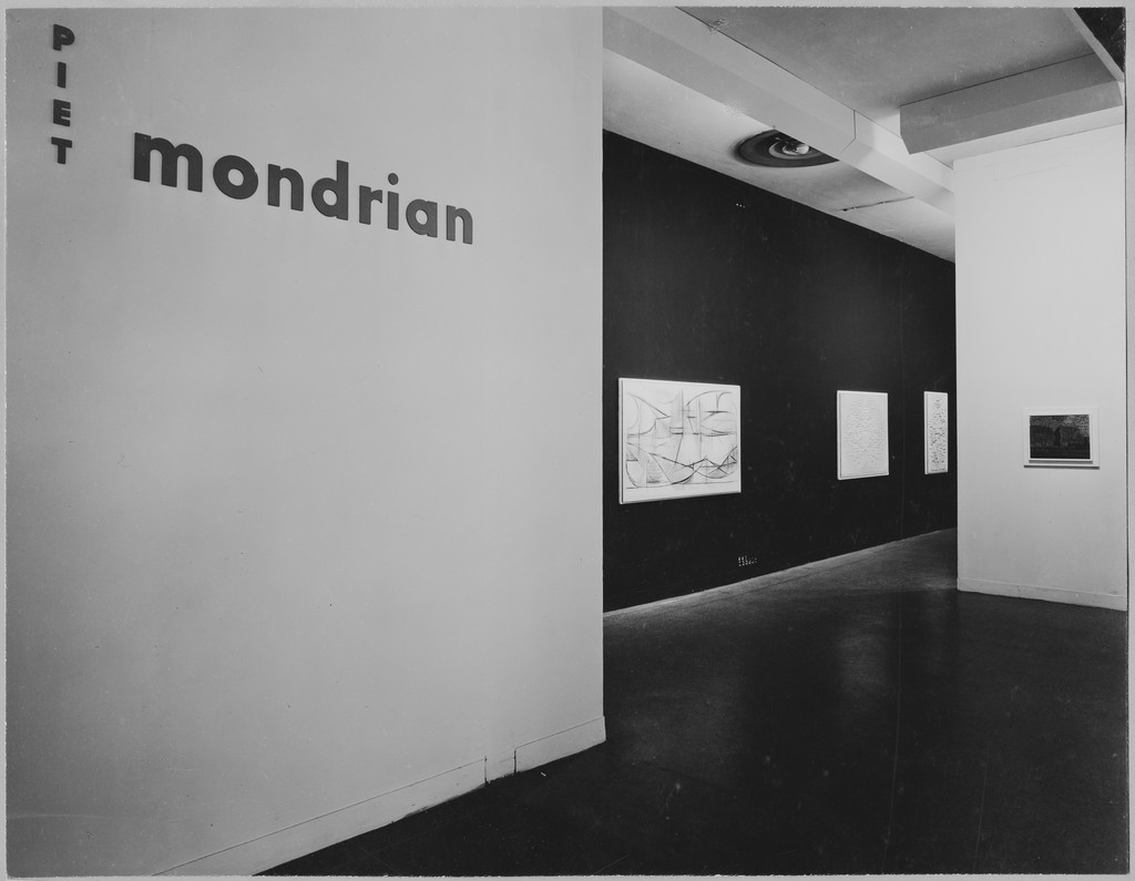 Installation view of the exhibition, “Piet Mondrian.“ | MoMA