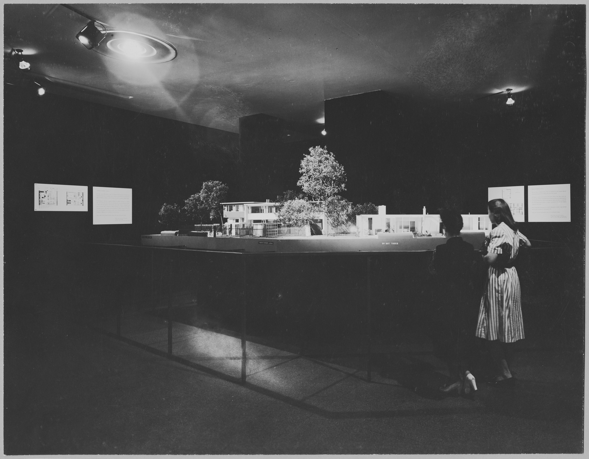 Installation view of the exhibition "Tomorrow's Small House: Models and ...