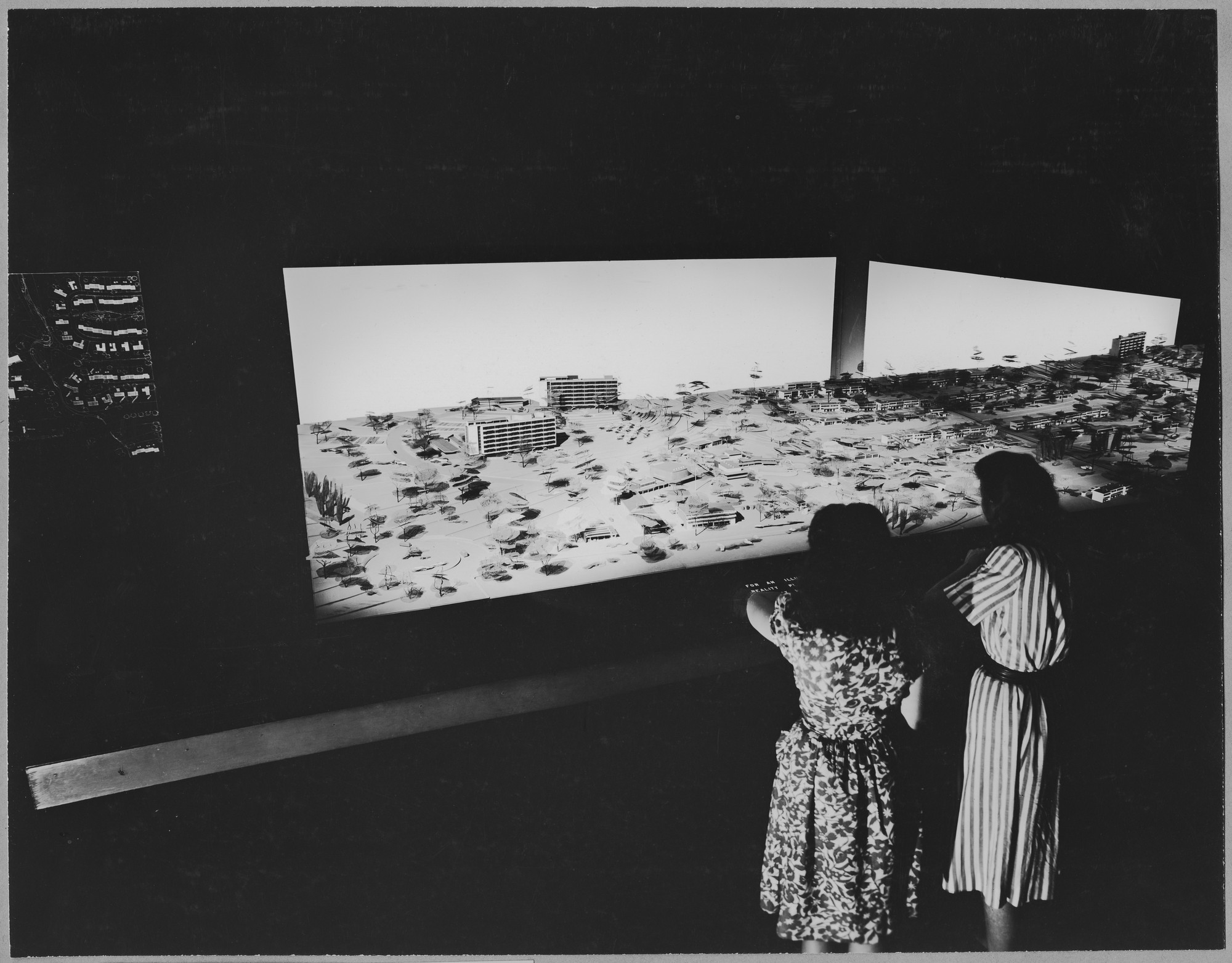 "Installation photograph showing the project: 'The House in its ...