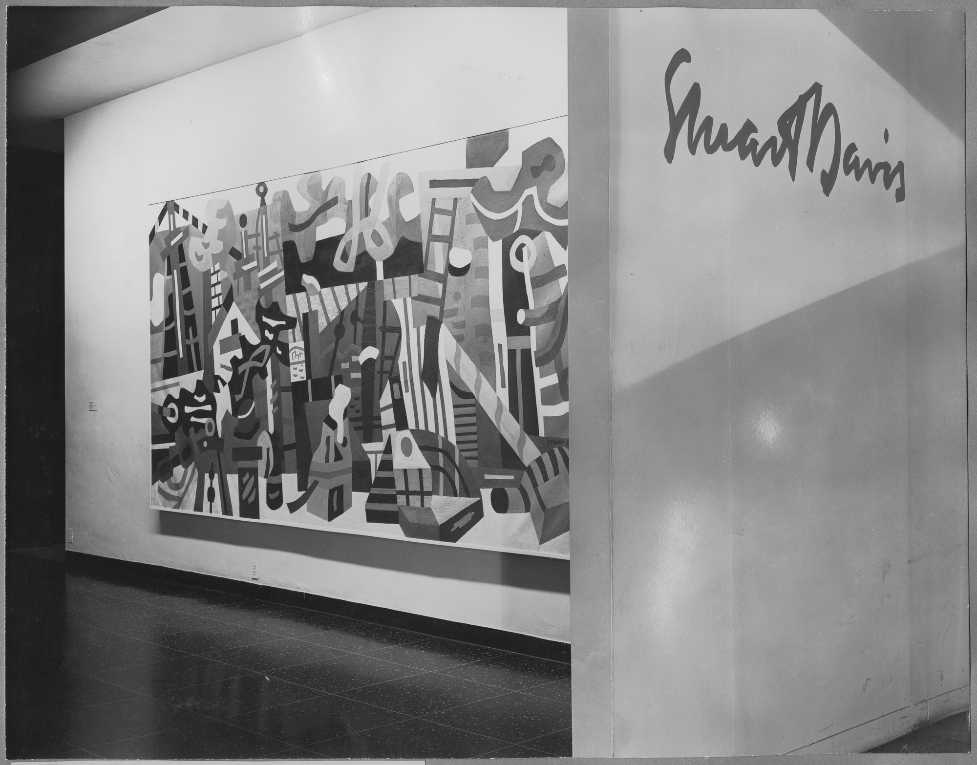Installation view of the exhibition "Stuart Davis." | MoMA