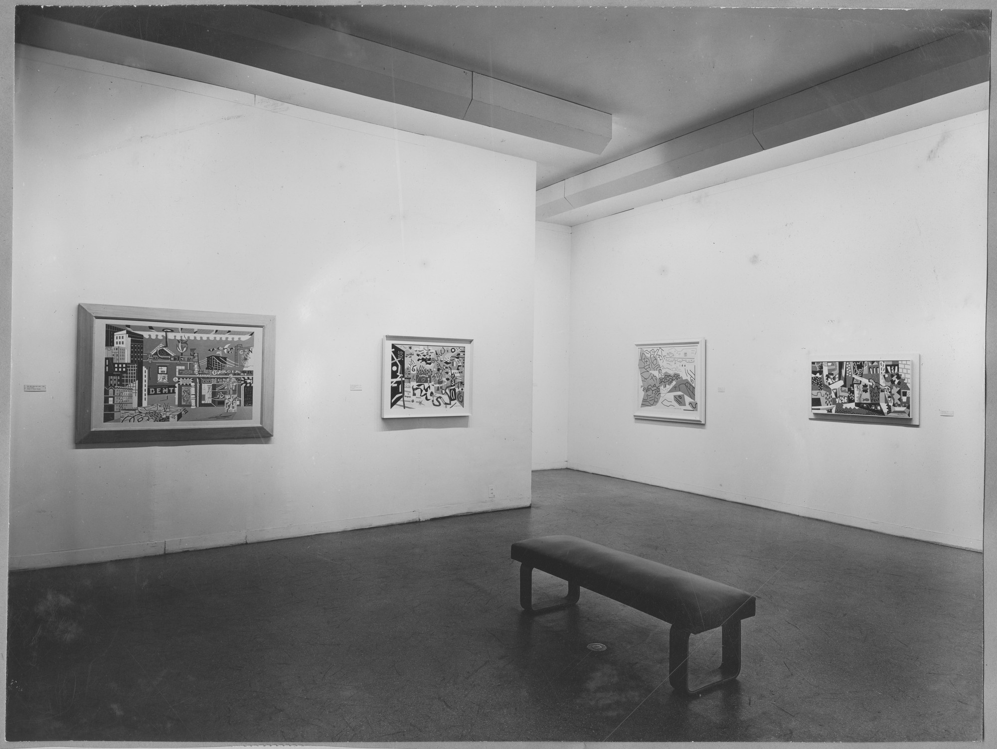 Installation view of the exhibition "Stuart Davis." | MoMA