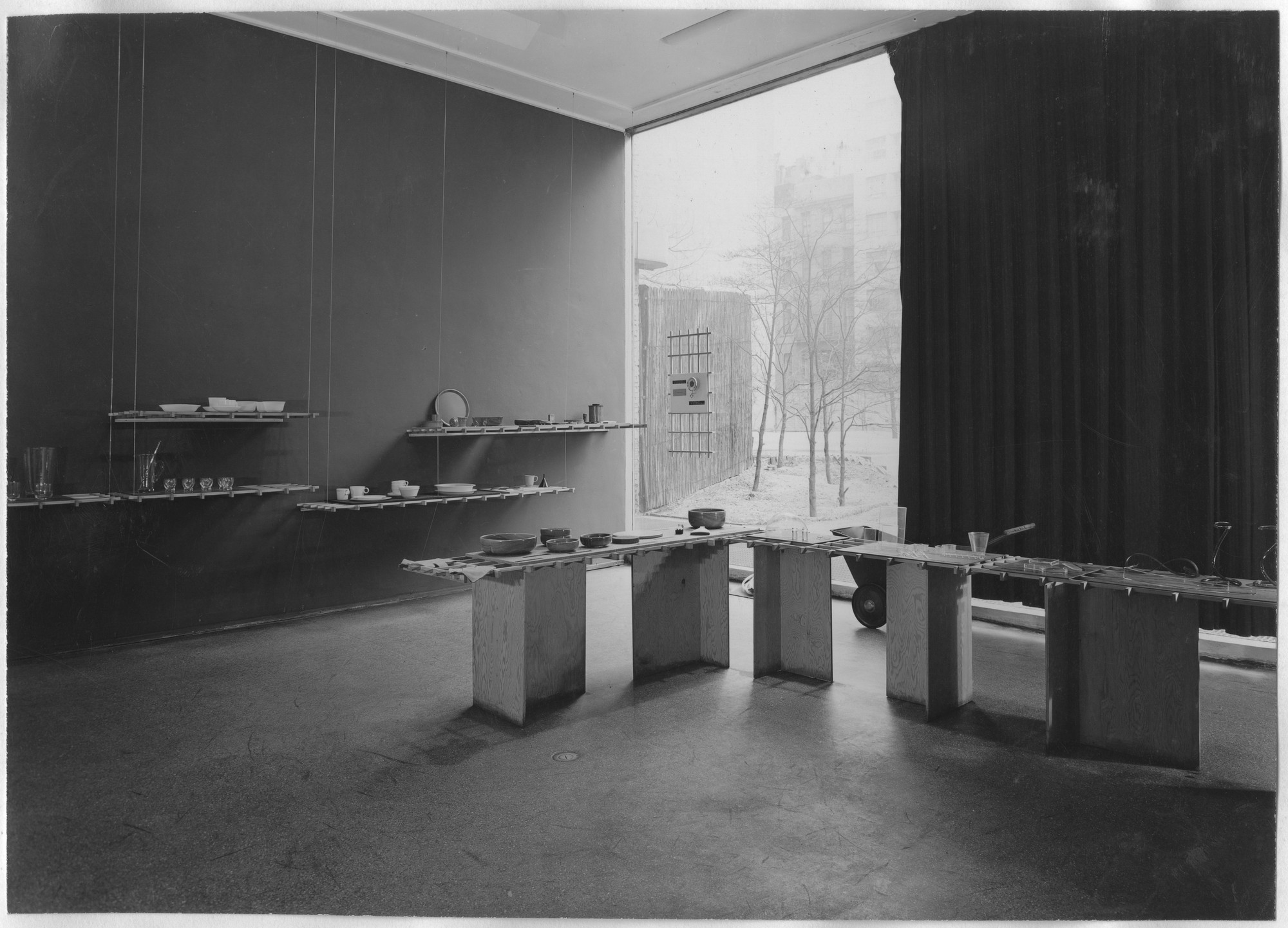 Installation view of the exhibition "Useful Objects, 1945." | MoMA