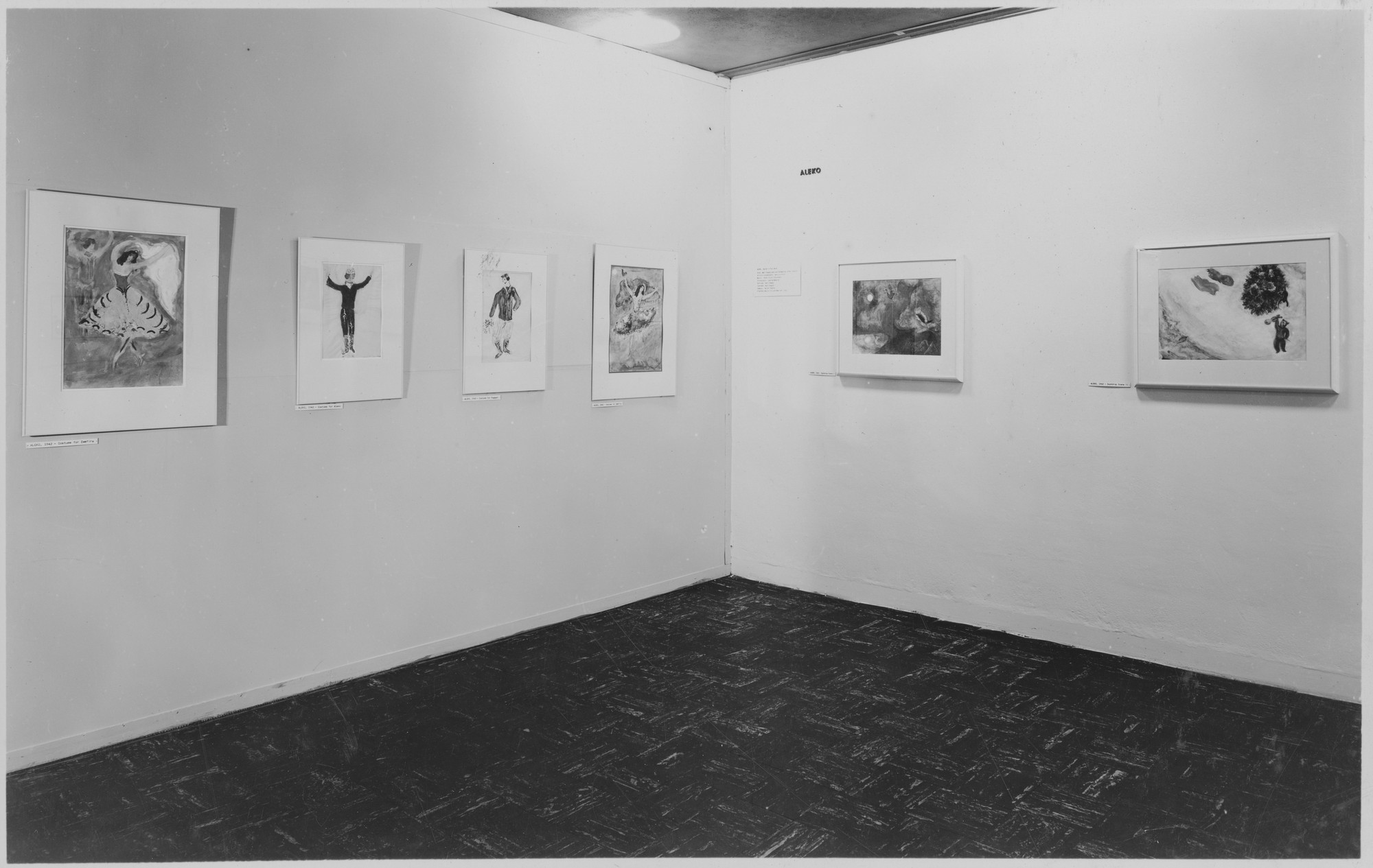 Installation view of the exhibition "Marc Chagall." | MoMA