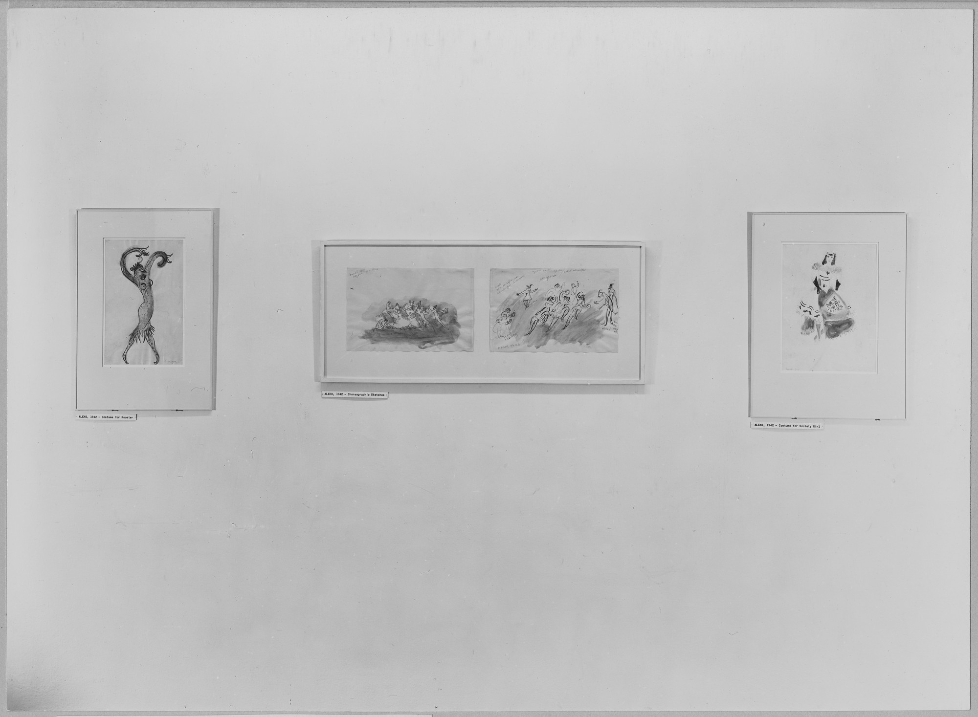 Installation view of the exhibition "Marc Chagall." | MoMA