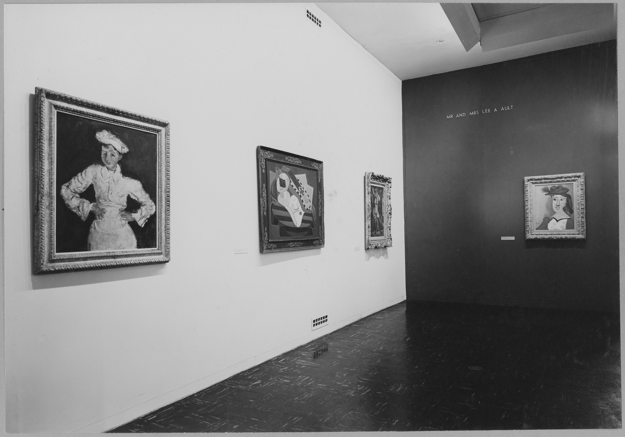Installation view of the exhibition "Paintings from New York Private ...