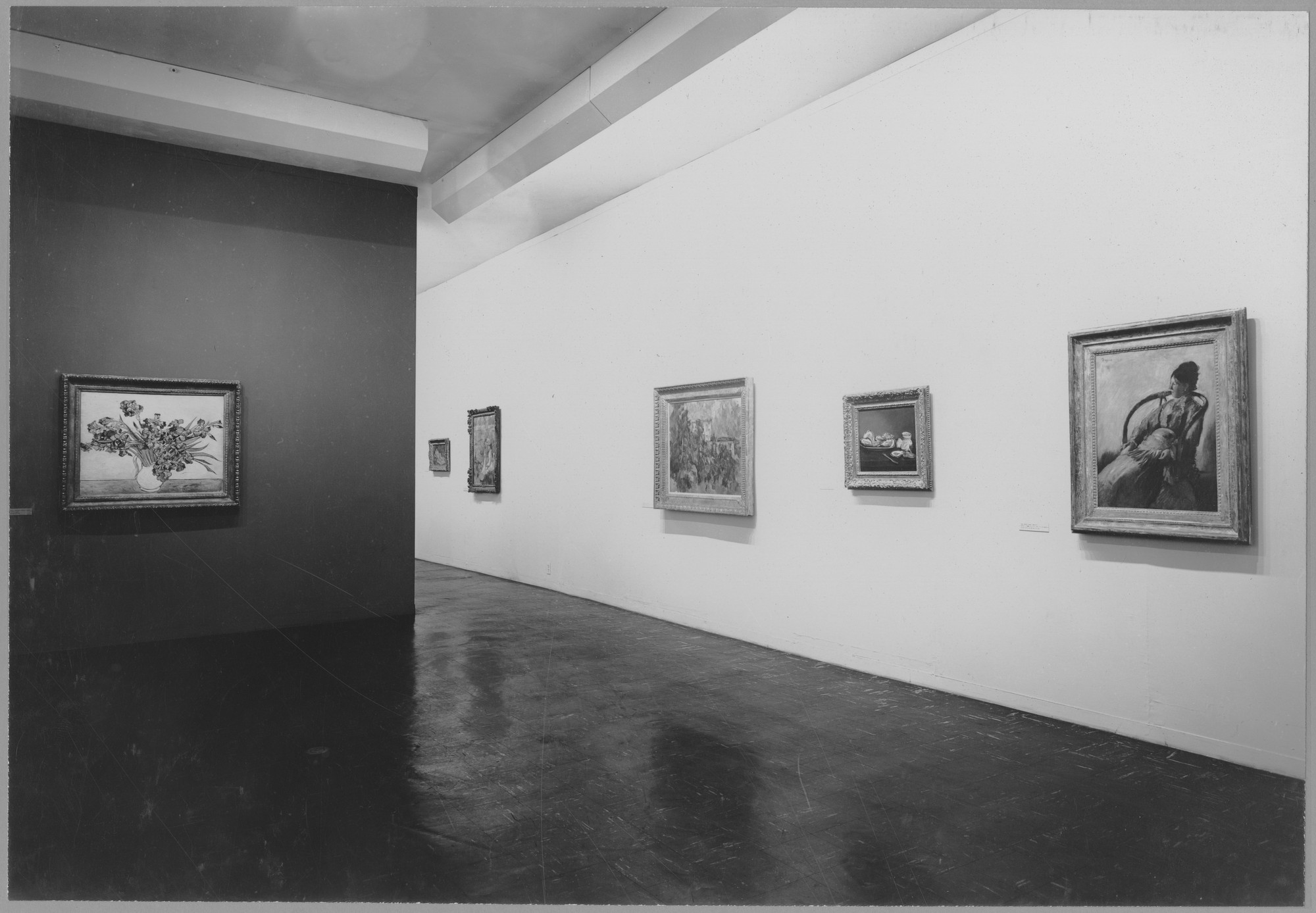 Installation view of the exhibition "Paintings from New York Private ...