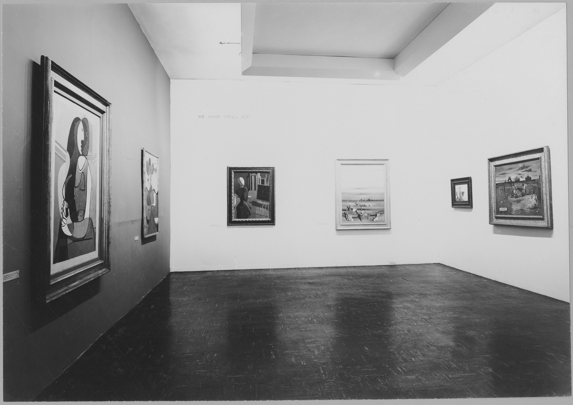 Installation view of the exhibition "Paintings from New York Private ...