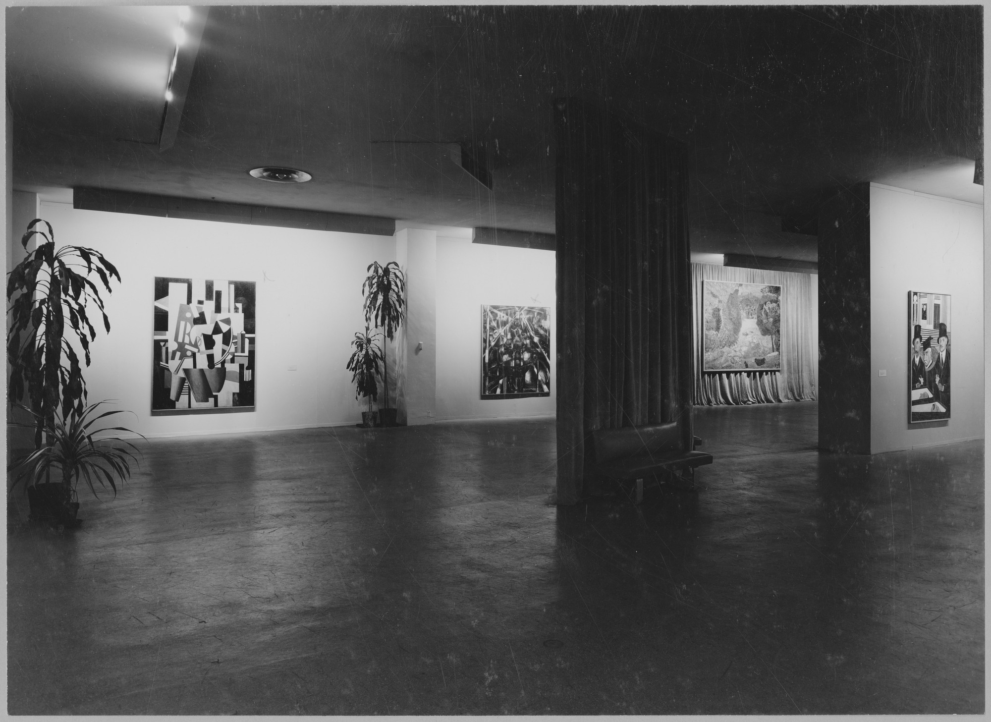 Installation view of the exhibition "Large-Scale Modern Paintings." | MoMA
