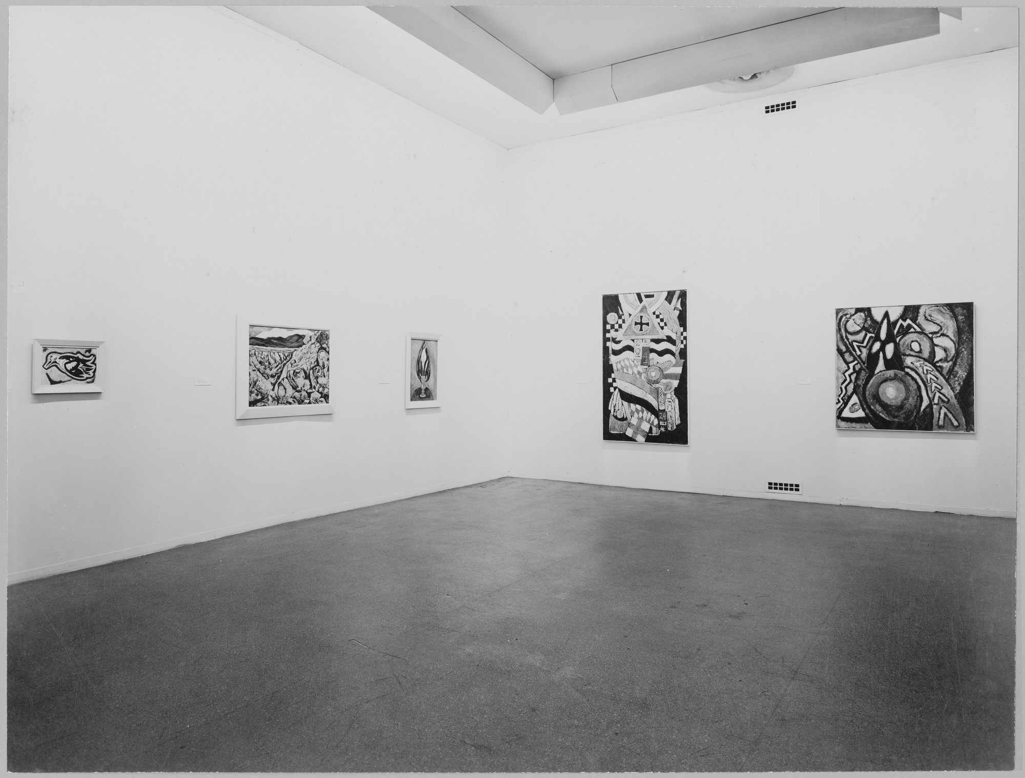 Installation view of the exhibition "Alfred Stieglitz Exhibition: His ...