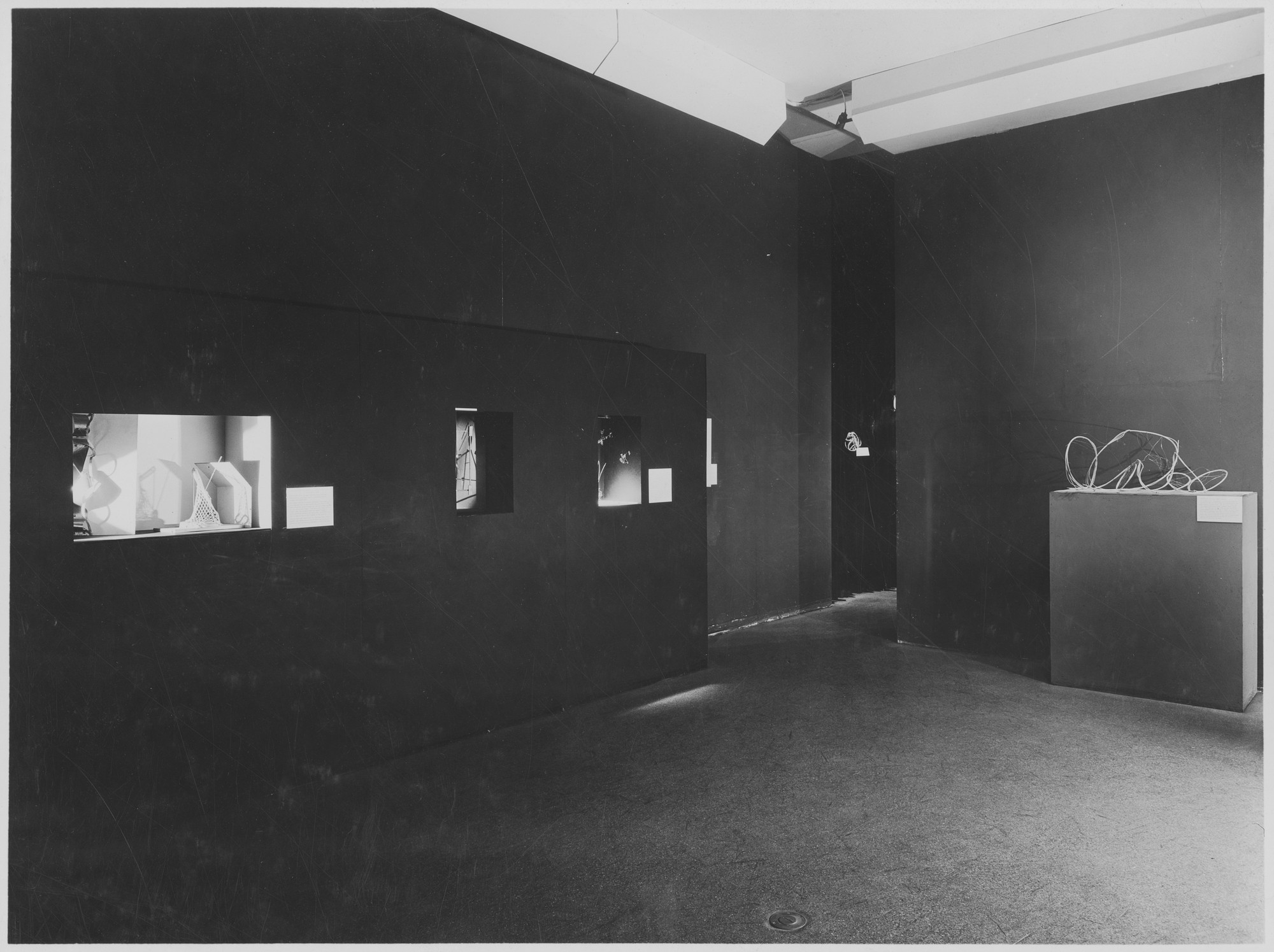 Installation view of the exhibition "Experiments in Mobile Design" | MoMA