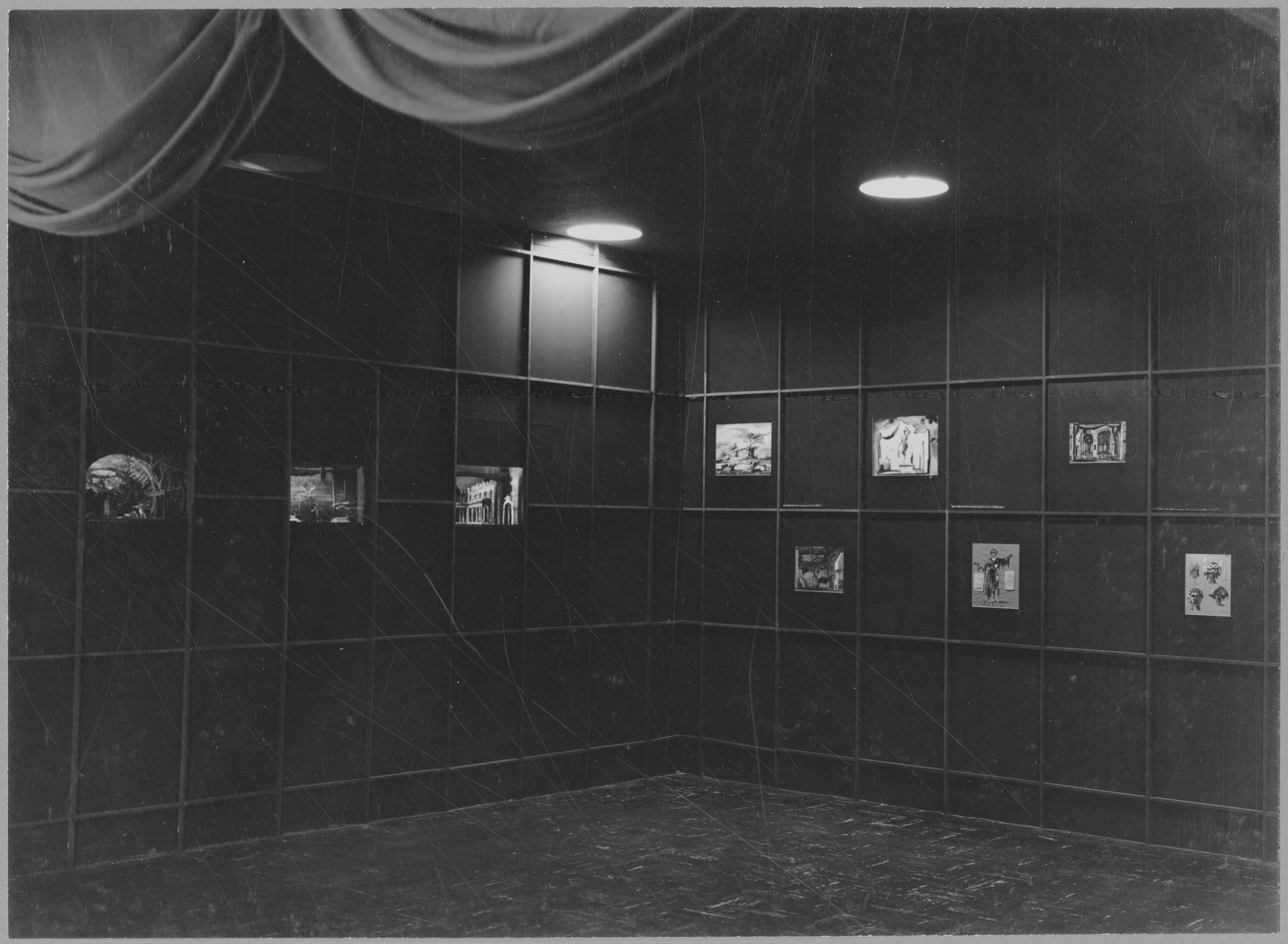 Installation view of the exhibition "The Theatre of Eugene Berman" | MoMA