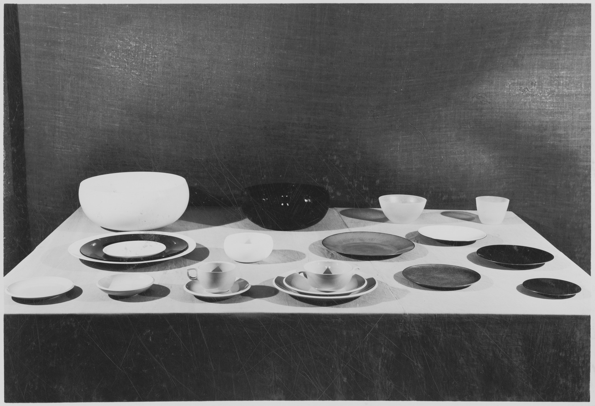 Installation view of the exhibition "100 Useful Objects of Fine Design ...