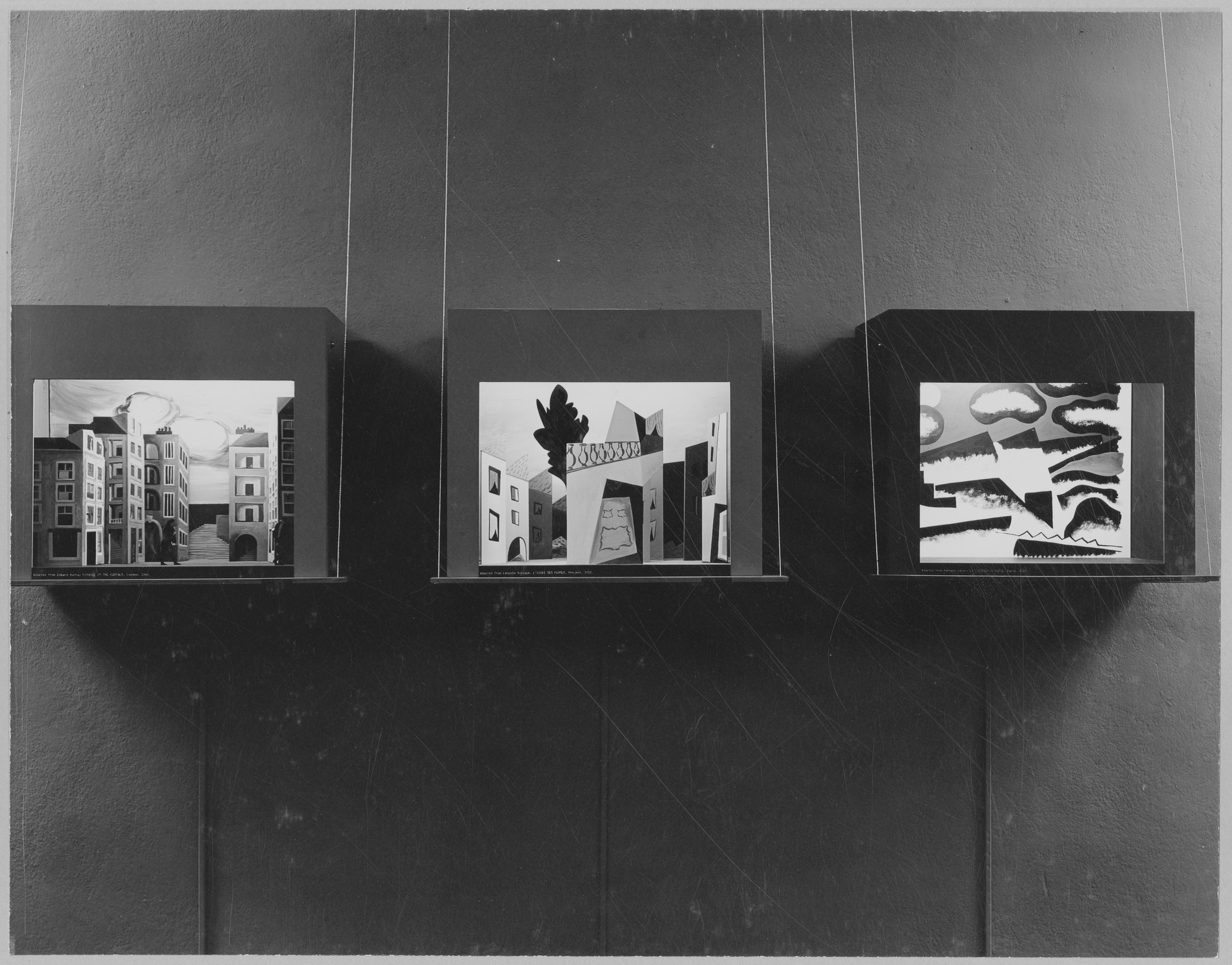 Installation view of the exhibition "World of Illusion: Elements of ...