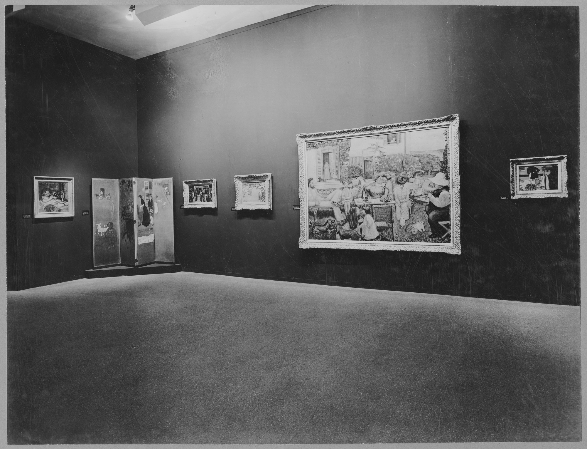 Installation view of the exhibition "Pierre Bonnard." | MoMA