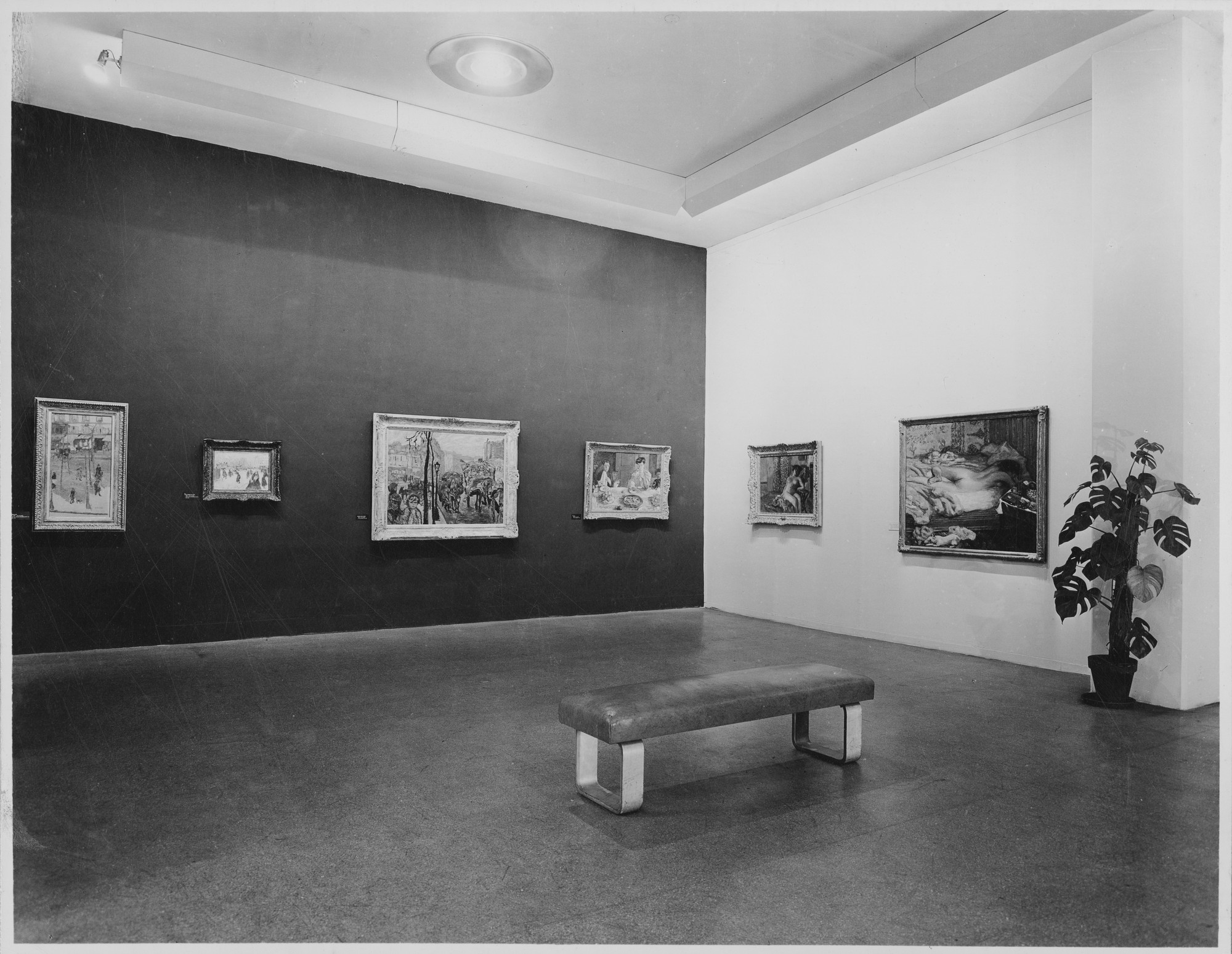 Installation view of the exhibition "Pierre Bonnard." | MoMA
