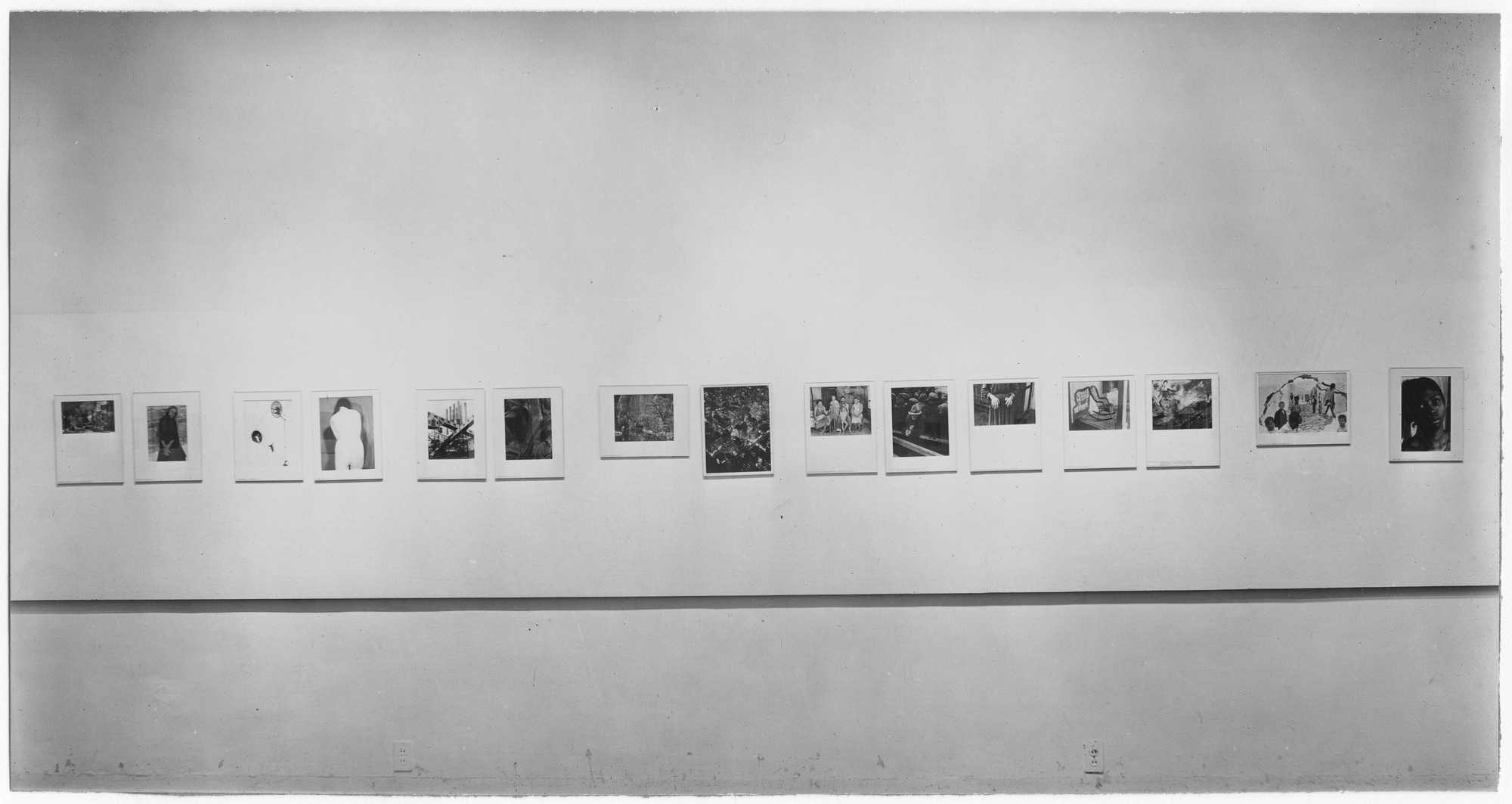 Installation view of the exhibition "50 Photographs by 50 Photographers ...