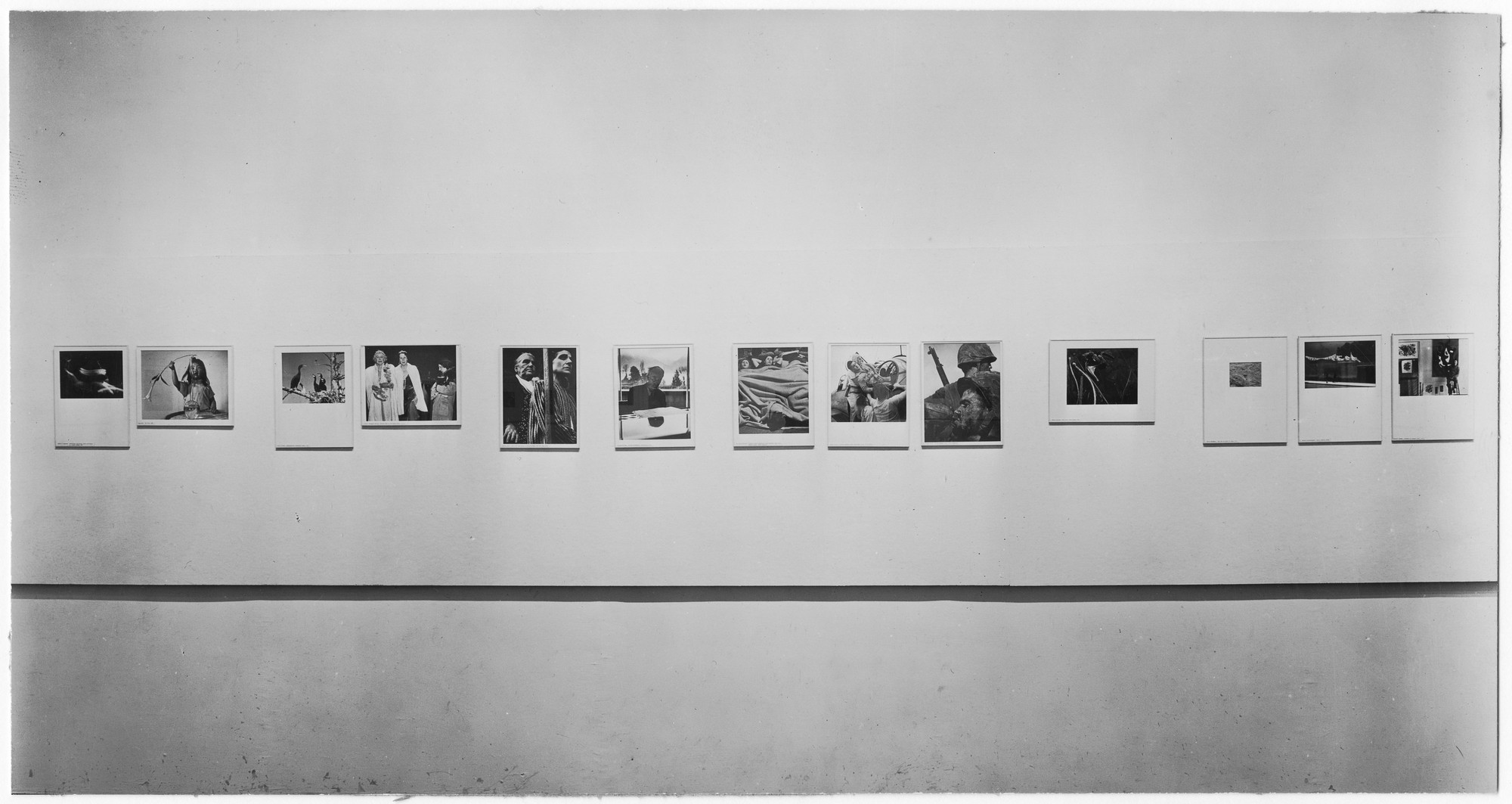 Installation view of the exhibition "50 Photographs by 50 Photographers ...
