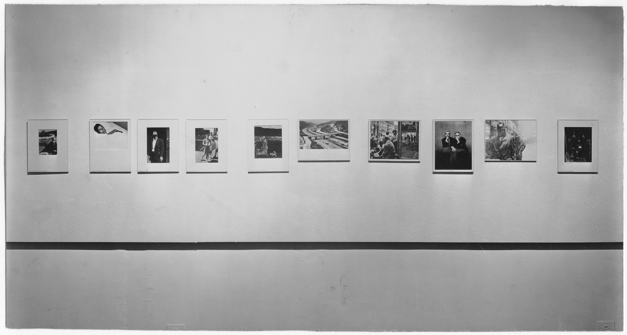 Installation view of the exhibition "50 Photographs by 50 Photographers ...