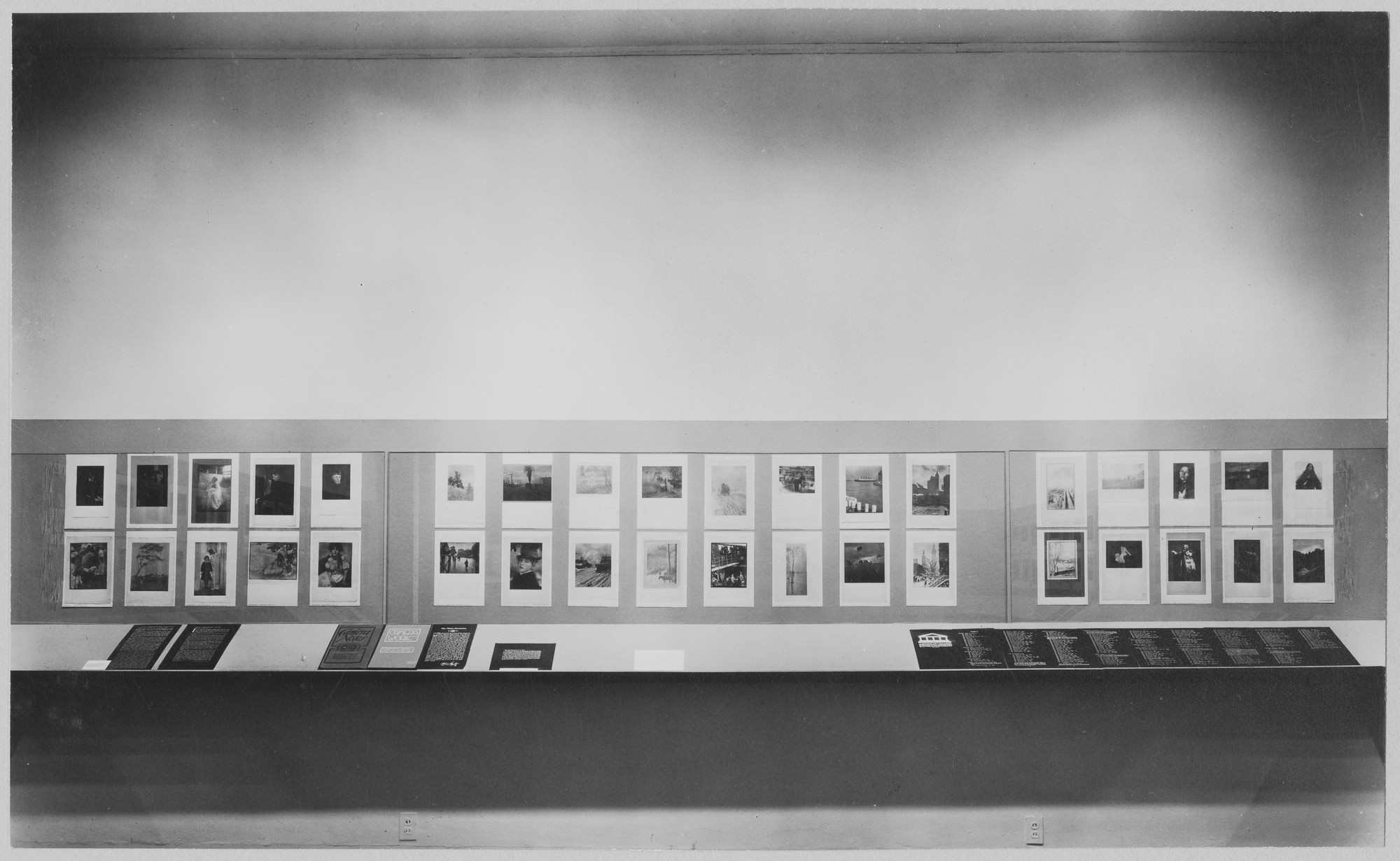 Installation view of the exhibition "Photo-Secession (American ...