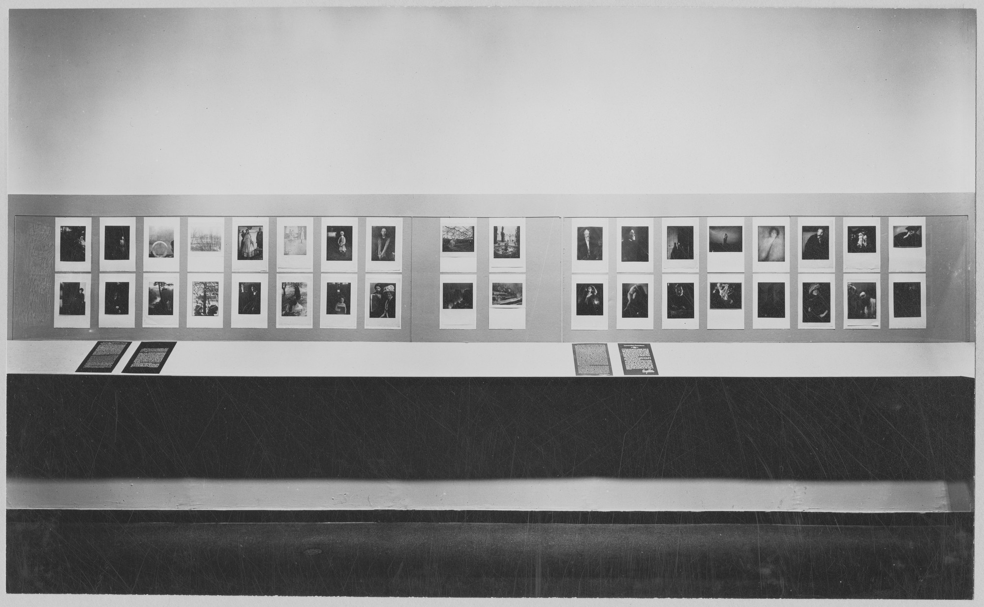 Installation view of the exhibition "Photo-Secession (American ...
