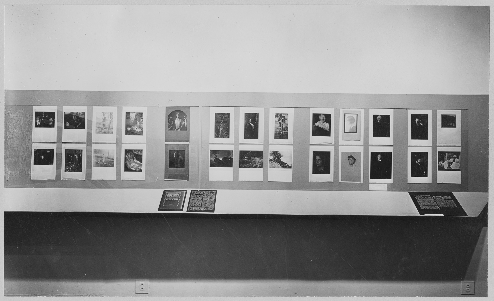 Installation view of the exhibition "Photo-Secession (American ...