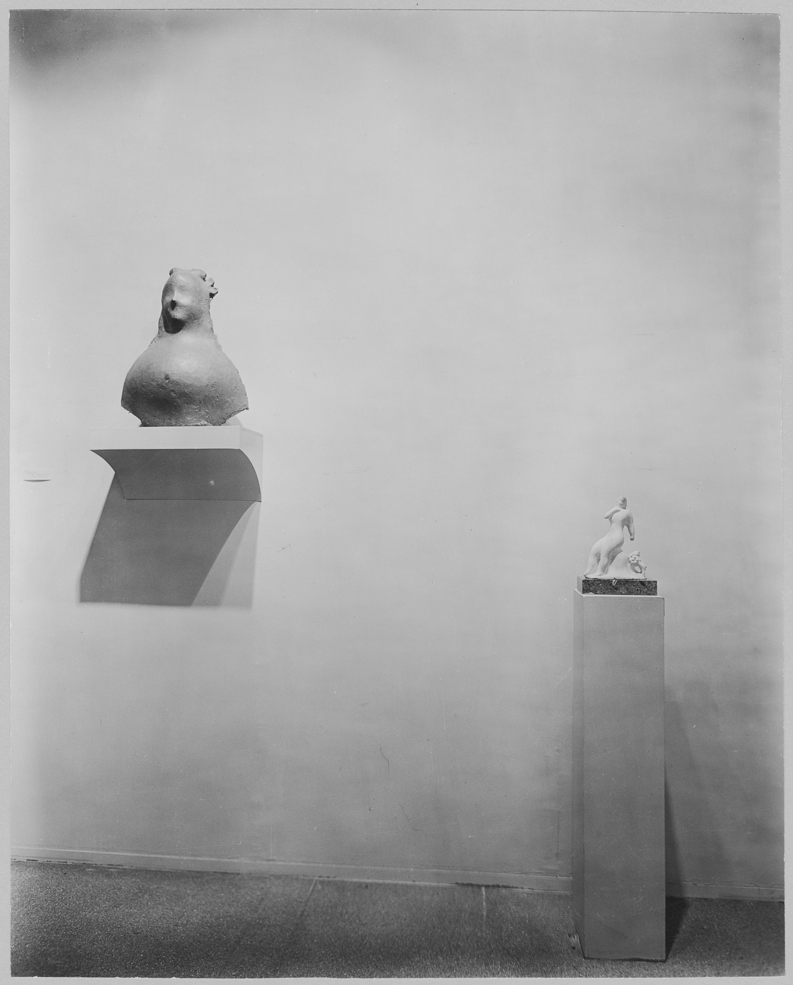 Installation view of the exhibition "Elie Nadelman." | MoMA