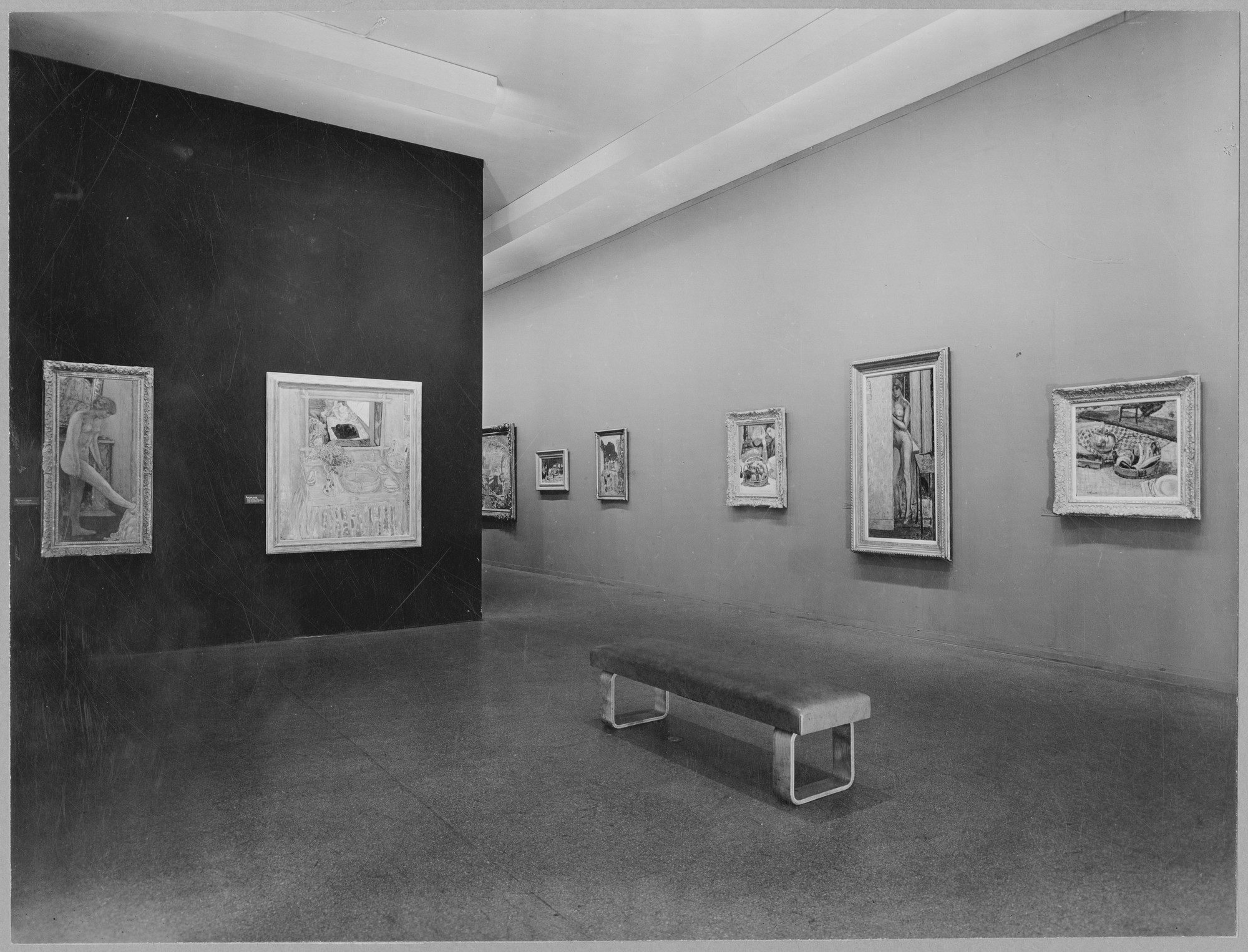 Installation view of the exhibition "Pierre Bonnard." | MoMA