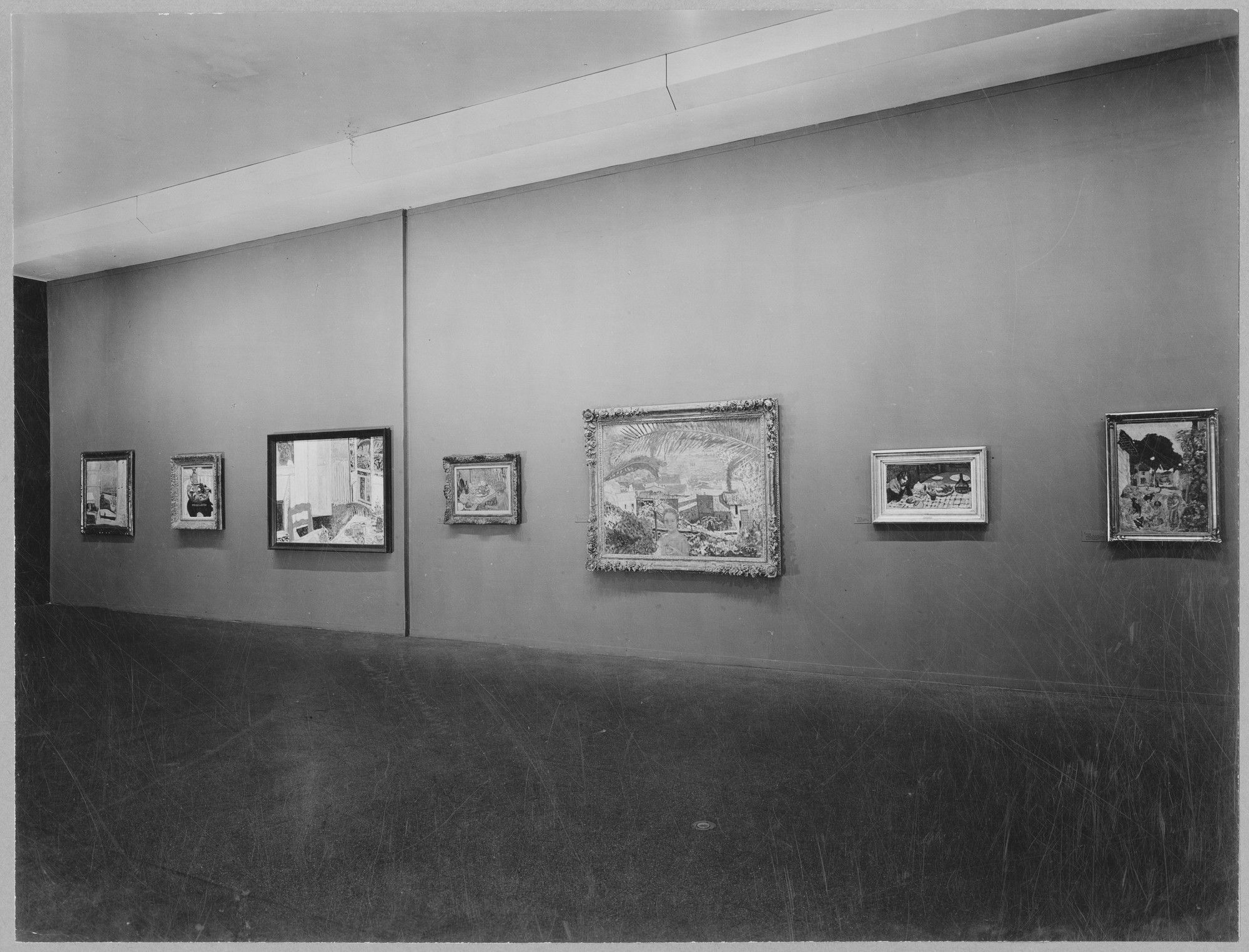 Installation view of the exhibition "Pierre Bonnard." | MoMA