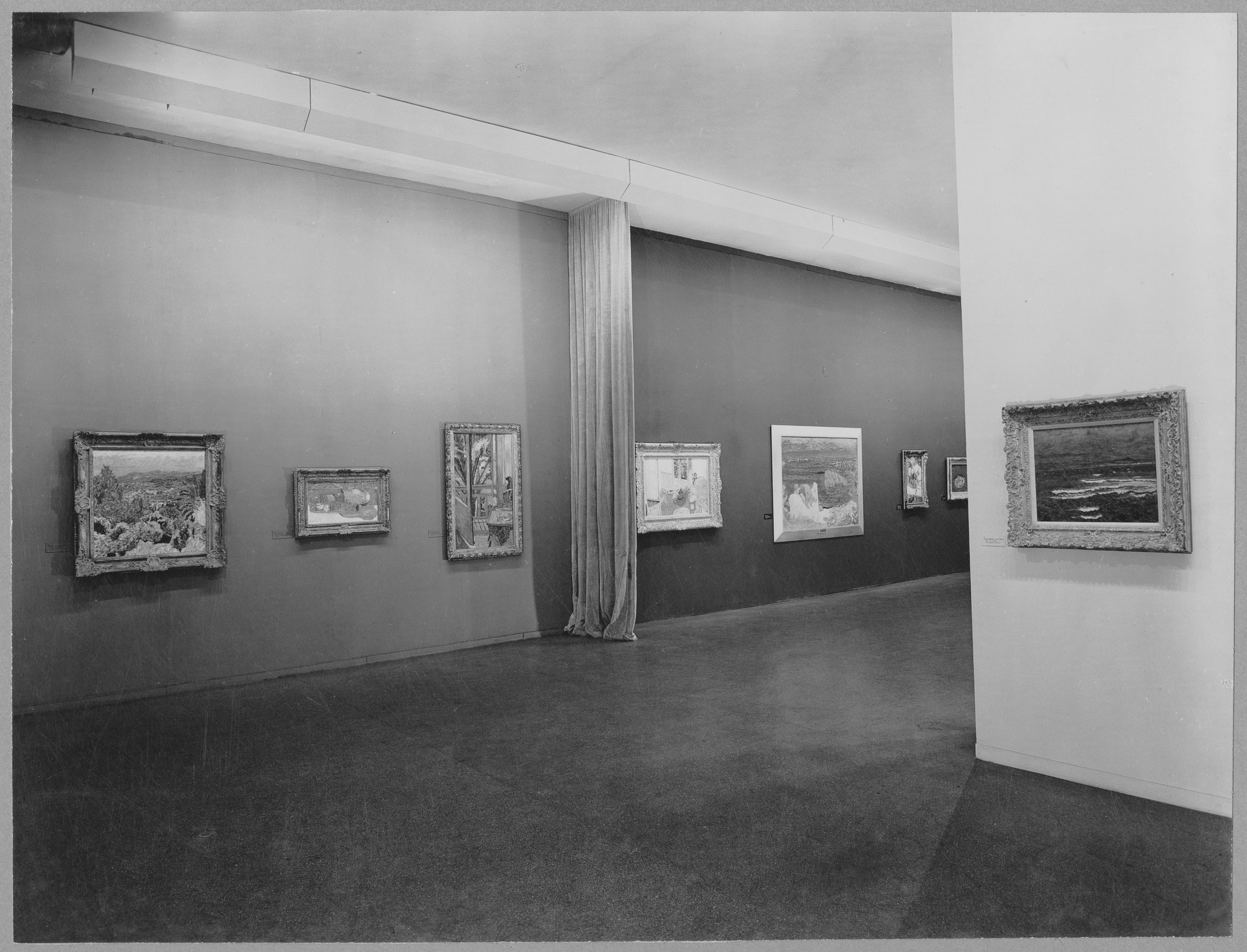 Installation view of the exhibition "Pierre Bonnard." | MoMA