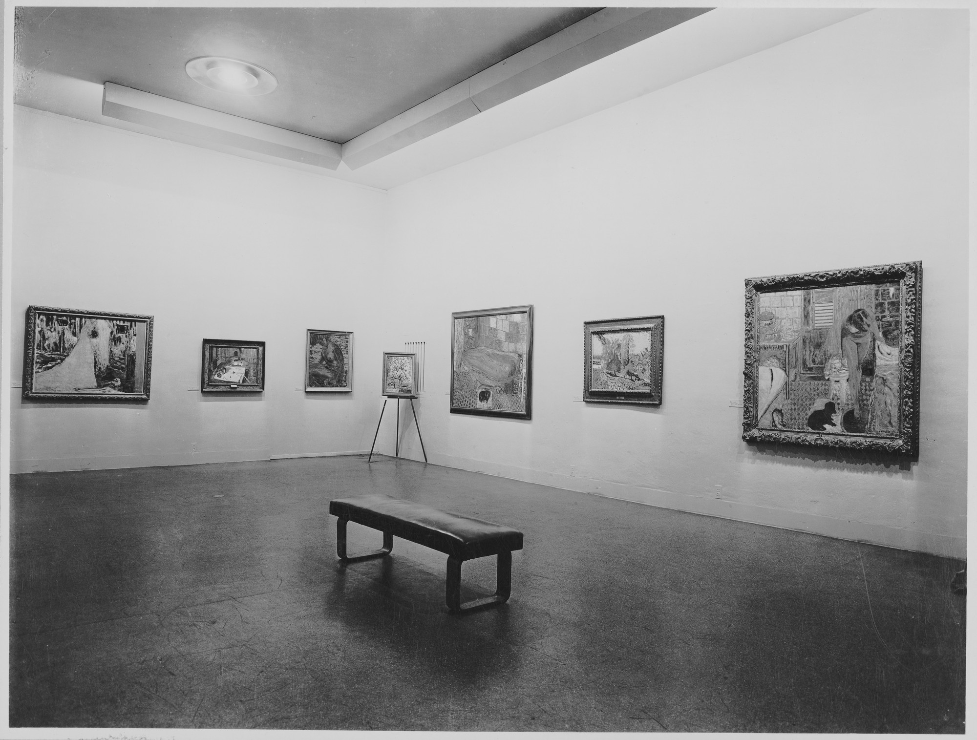 Installation view of the exhibition "Pierre Bonnard." | MoMA