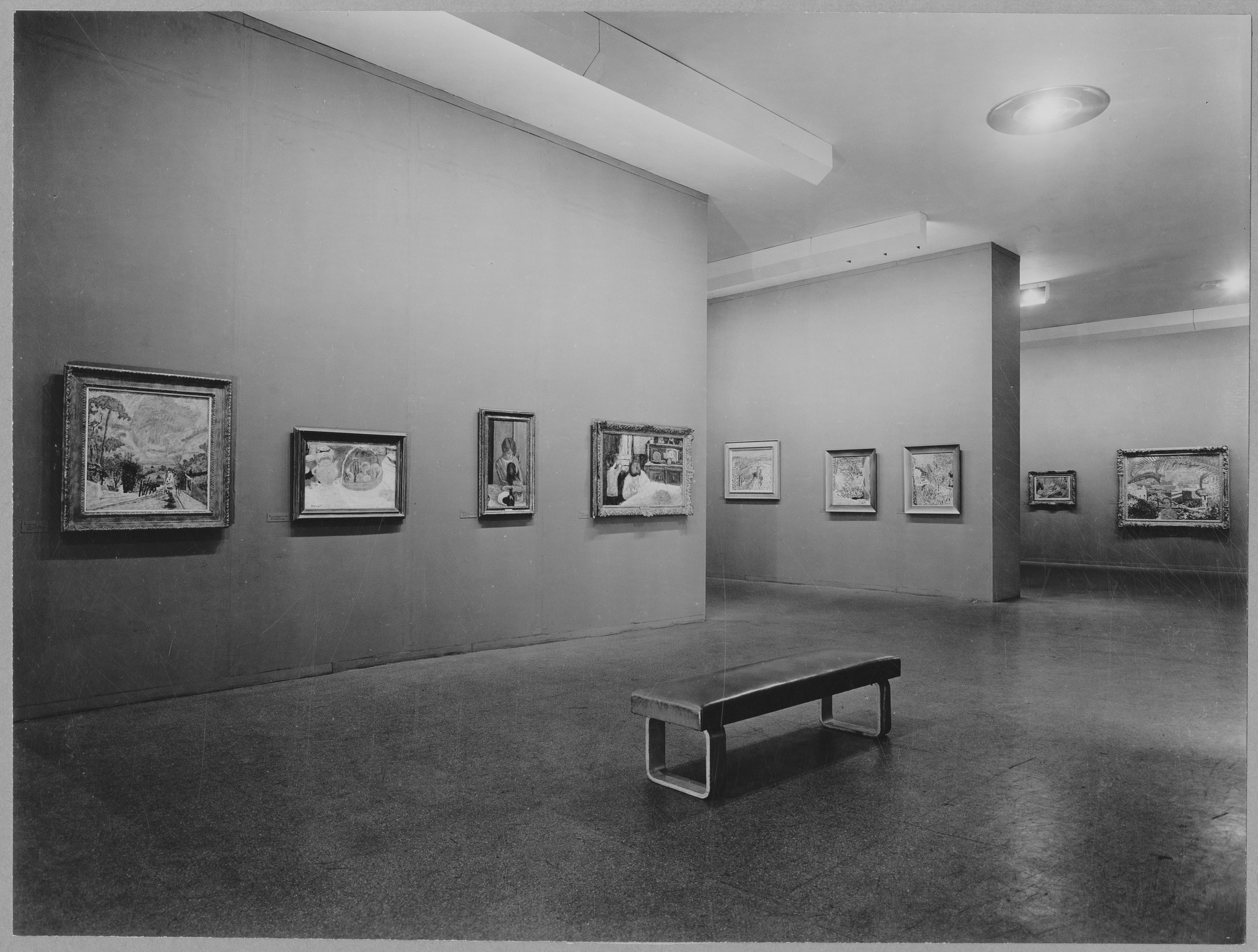 Installation view of the exhibition "Pierre Bonnard." | MoMA