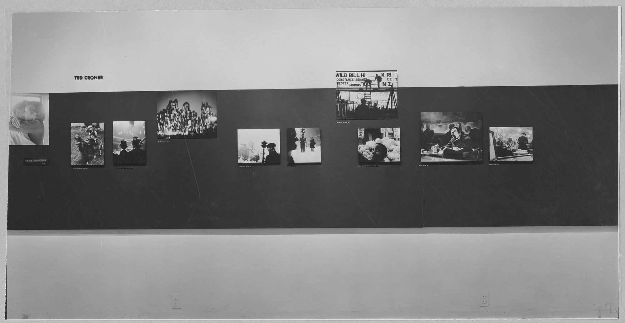 Installation view of the exhibition "Photographs by Bill Brandt, Harry ...