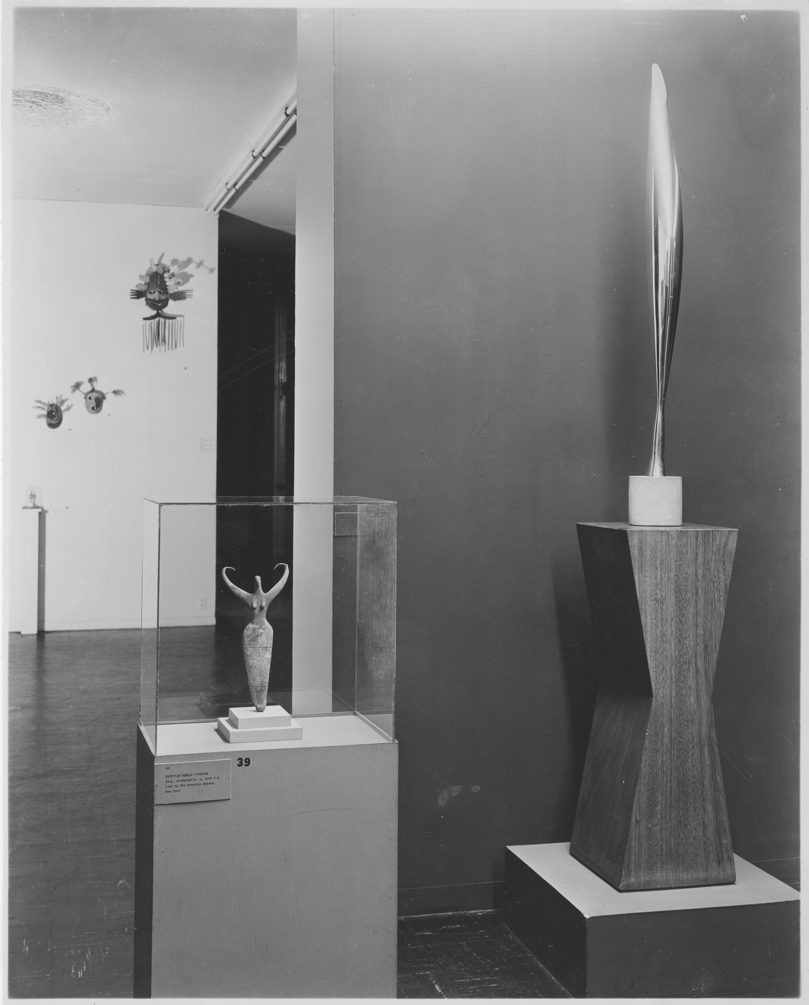 Installation view of the exhibition "Timeless Aspects of Modern Art ...