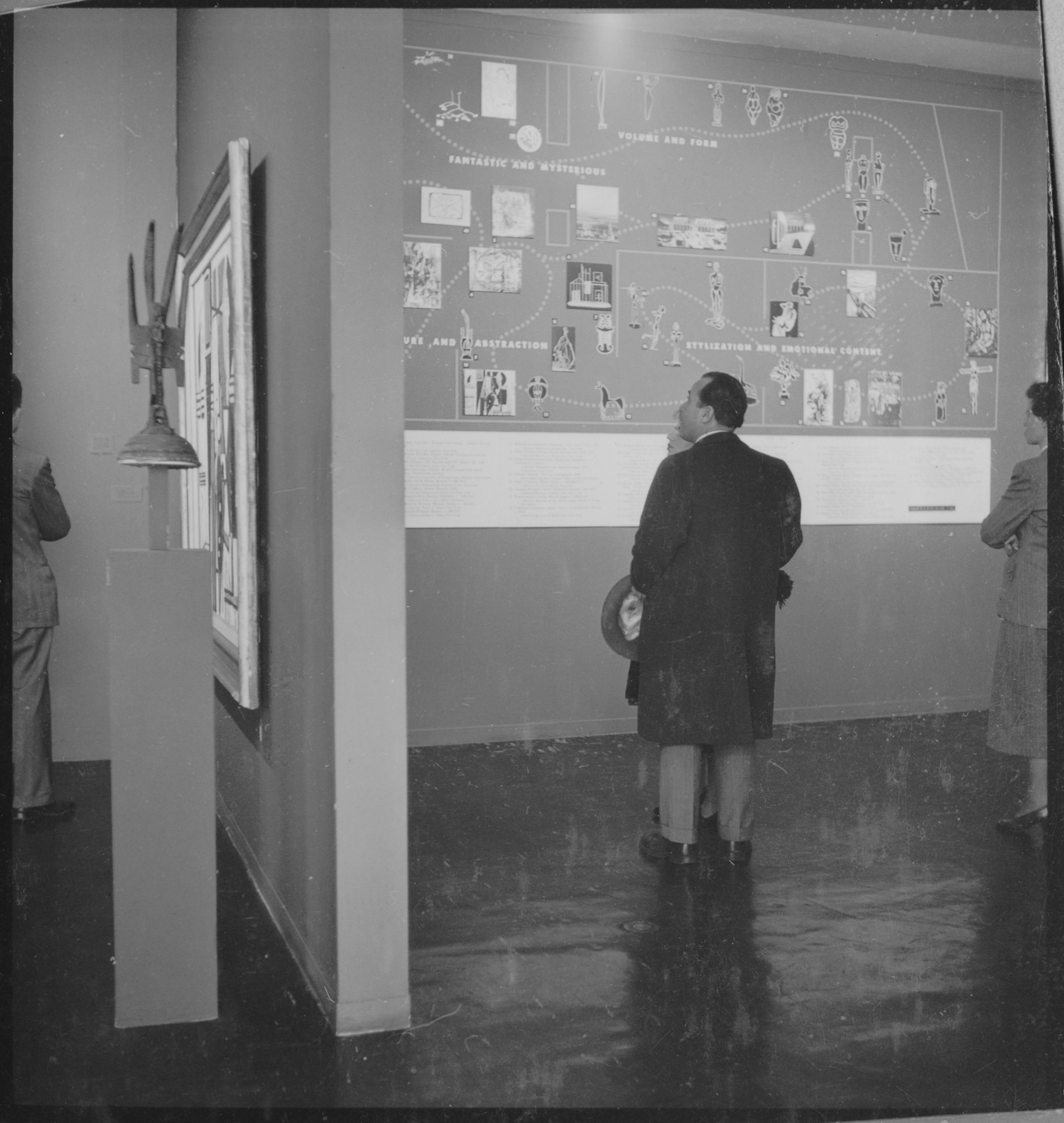 Installation view of the exhibition "Timeless Aspects of Modern Art ...