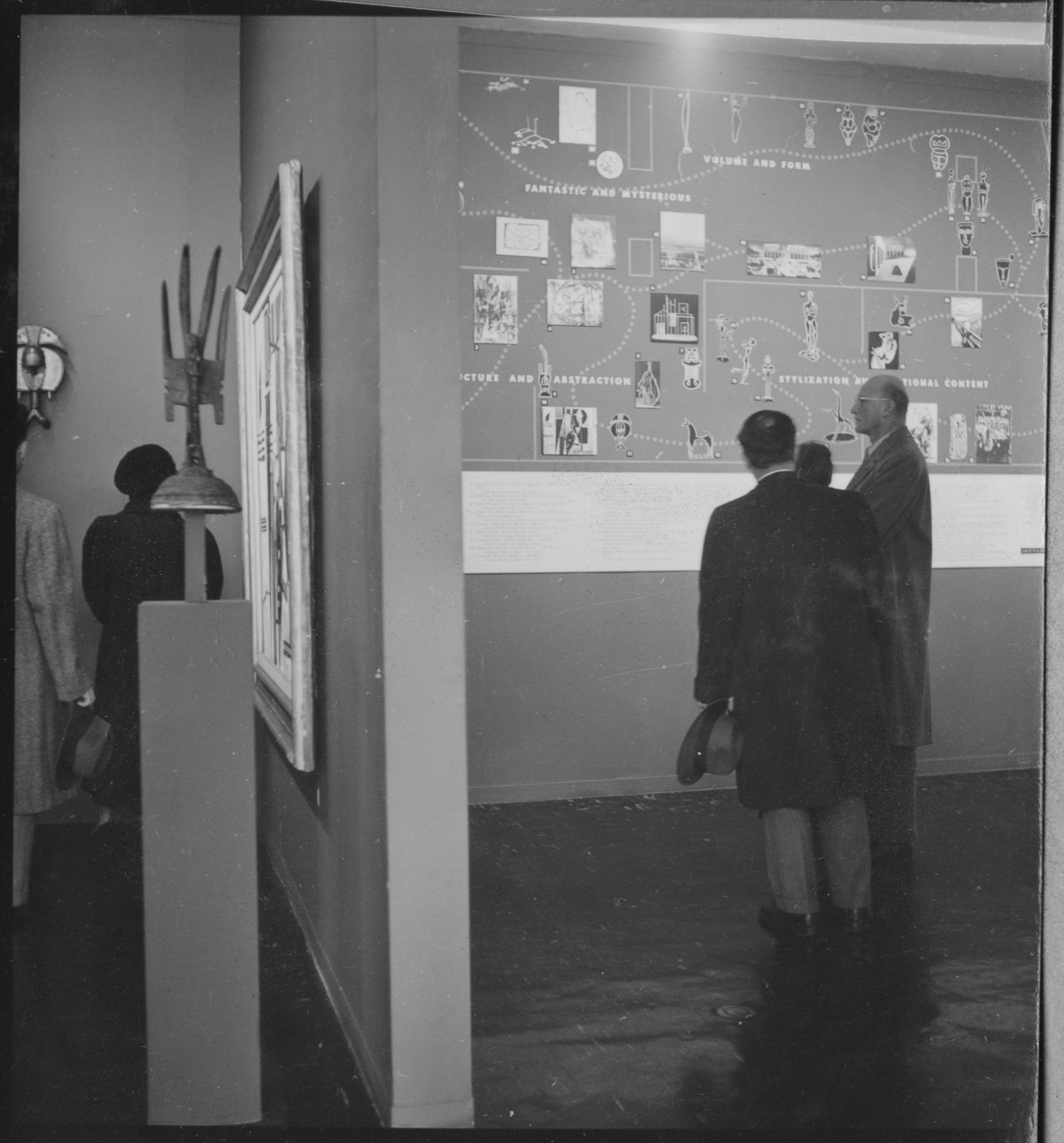 Installation view of the exhibition "Timeless Aspects of Modern Art ...