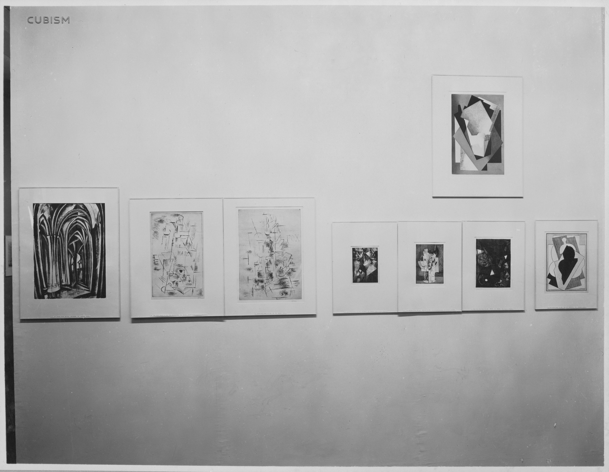 Installation view of the exhibition "Master Prints form the Museum ...