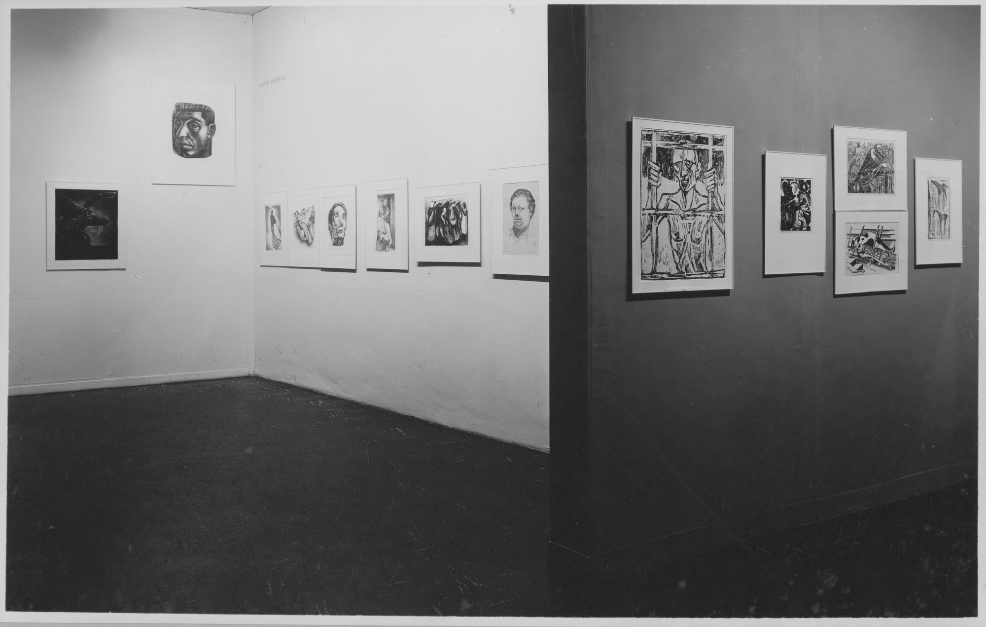 Installation view of the exhibition "Master Prints form the Museum ...