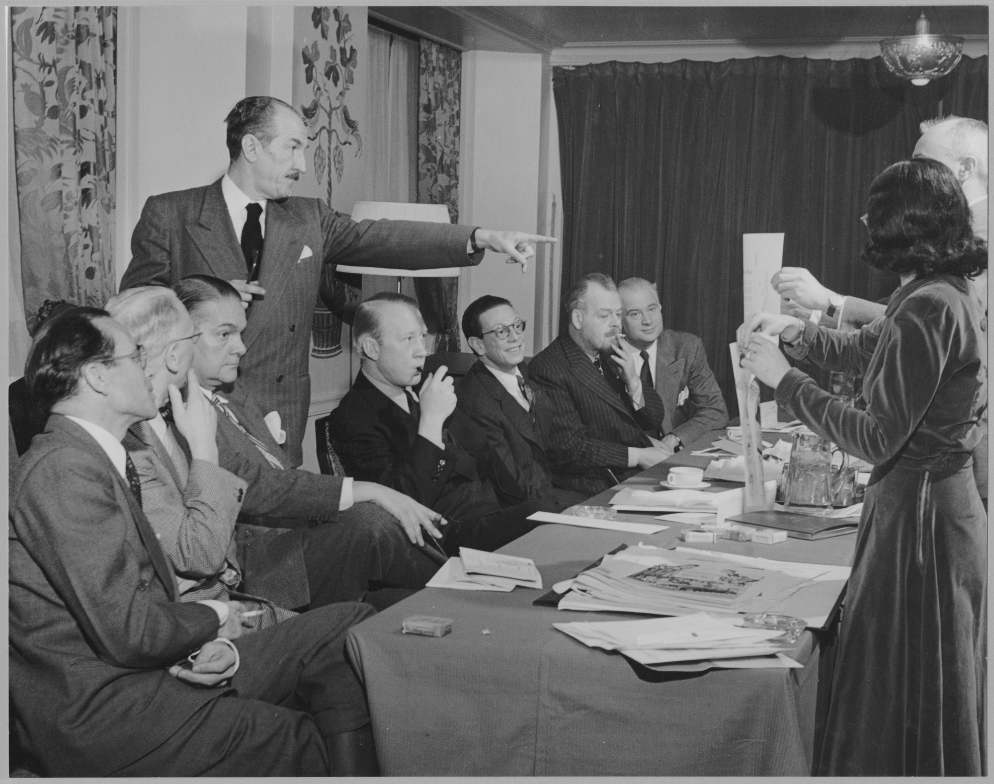 "The selecting of advertising and editorial art from the Annual Art ...