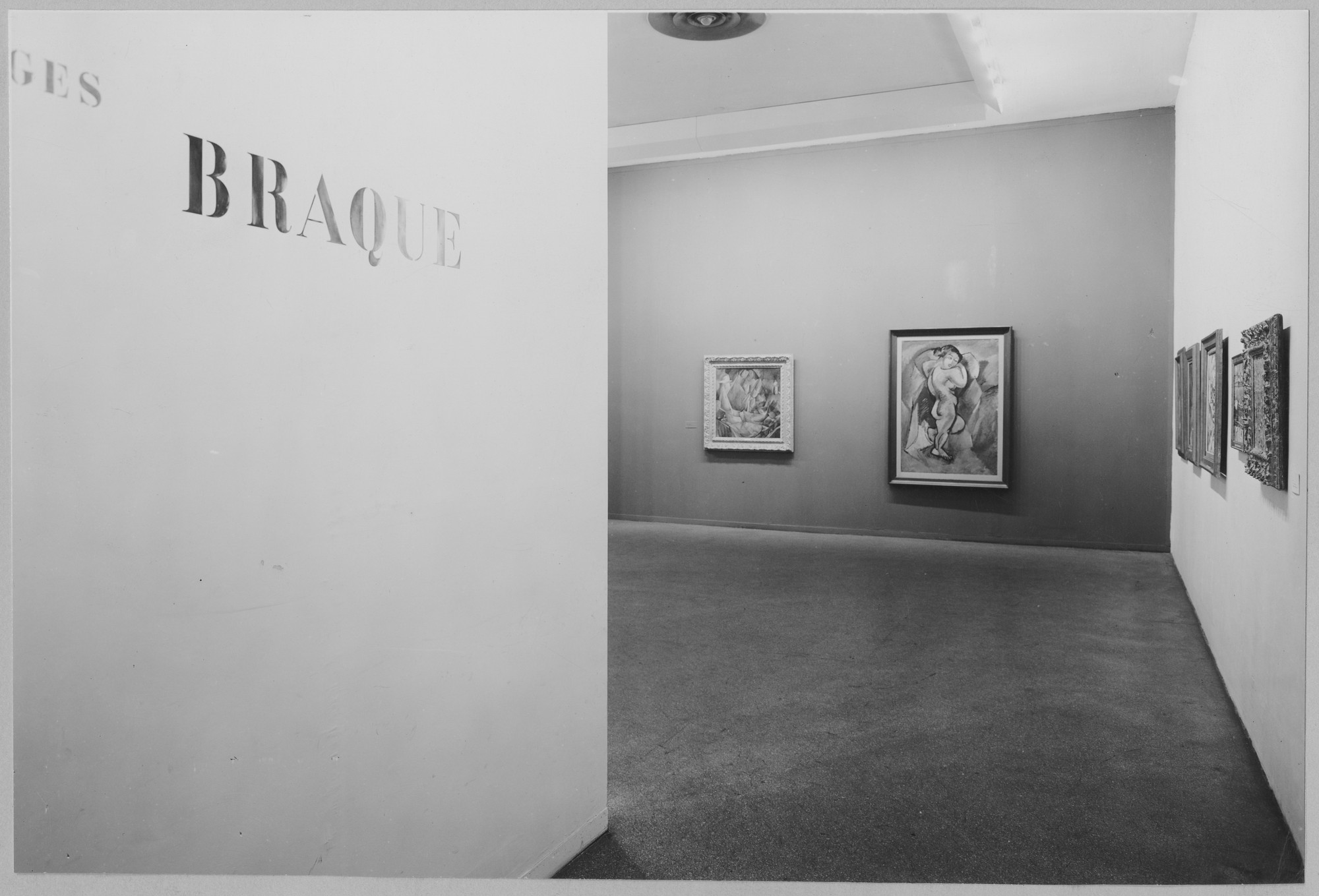 Installation view of the exhibition "Georges Braque." | MoMA