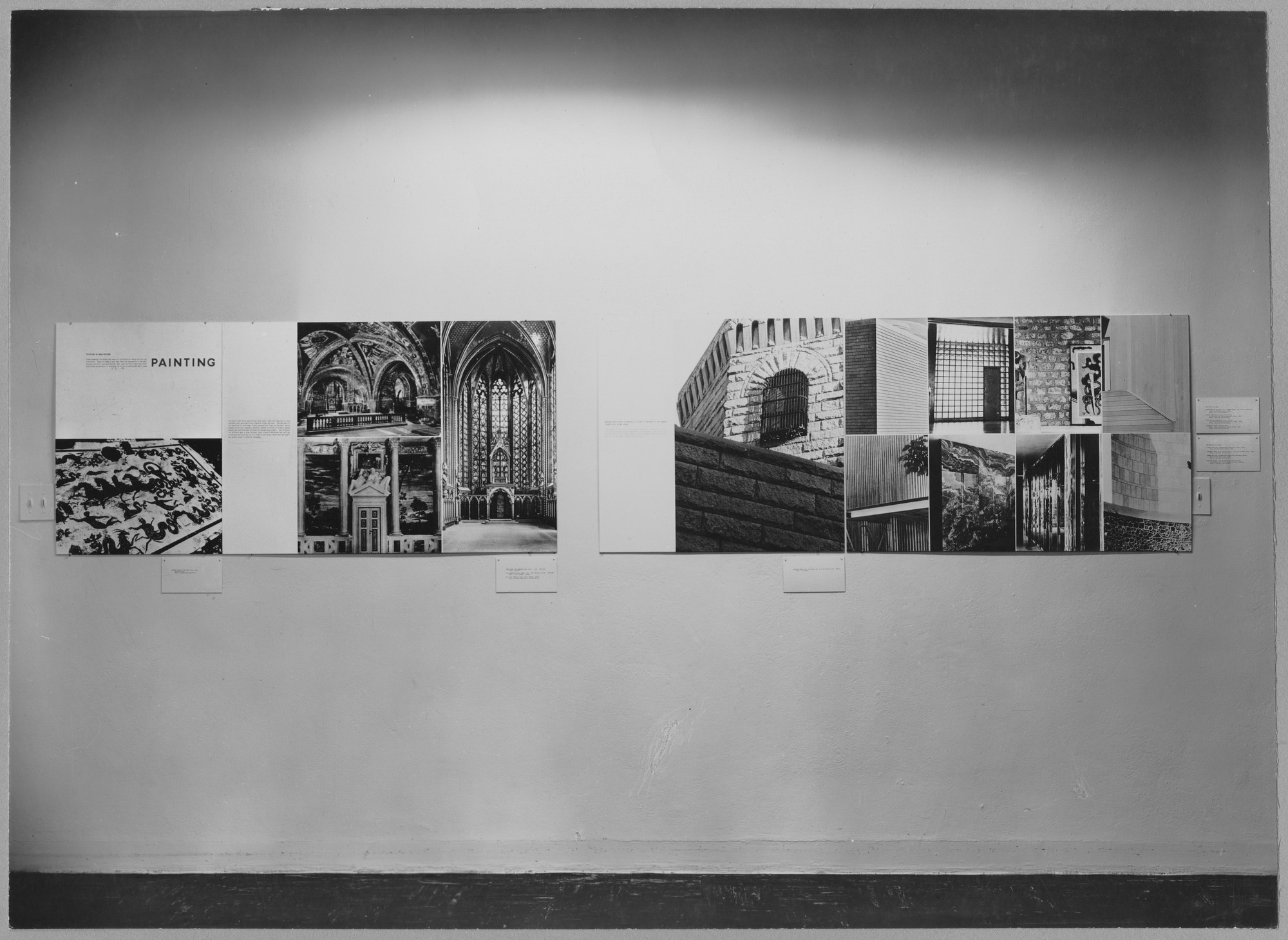 Installation view of the exhibition "Painting and Sculpture in ...