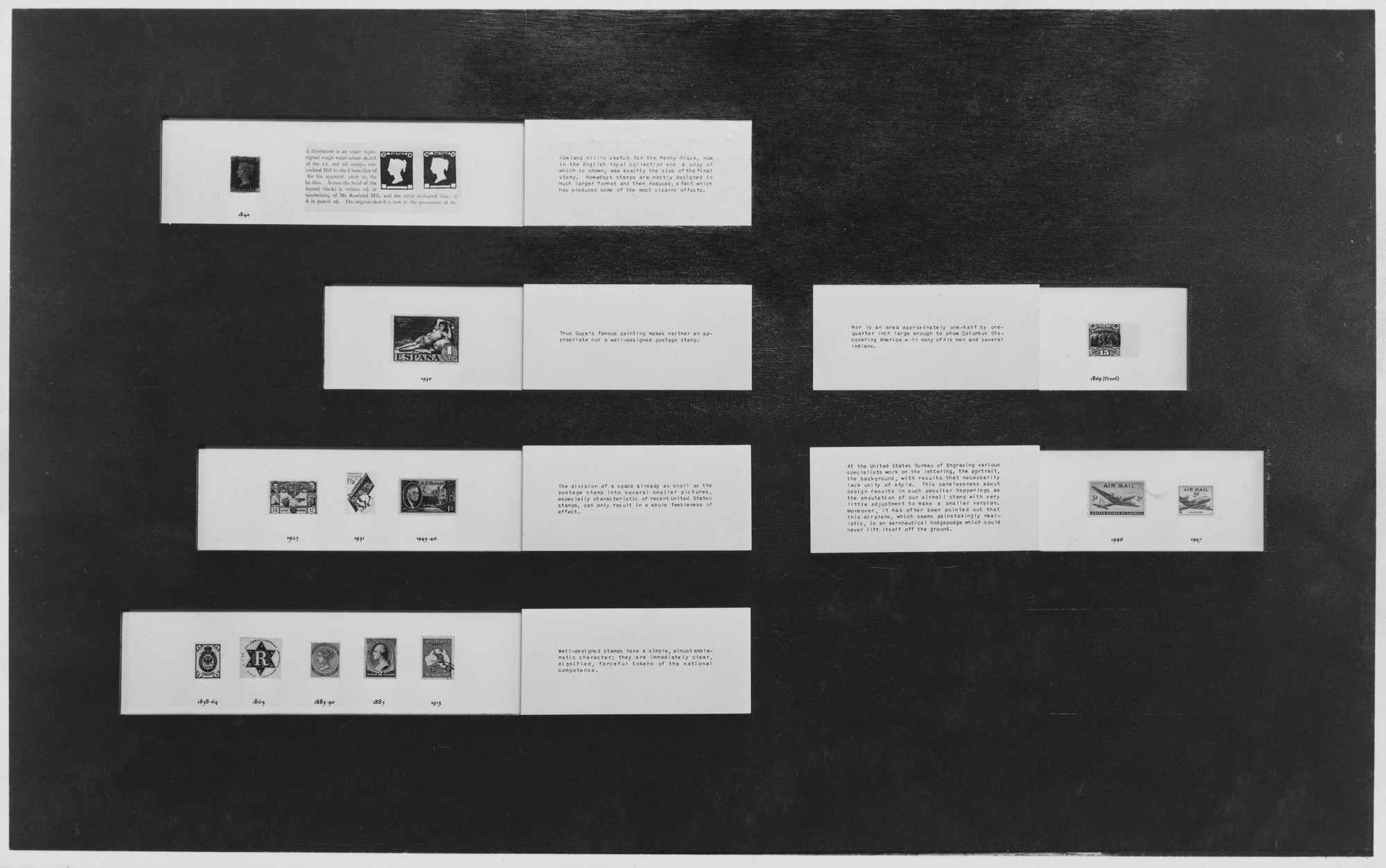 Postage Stamp Design | MoMA