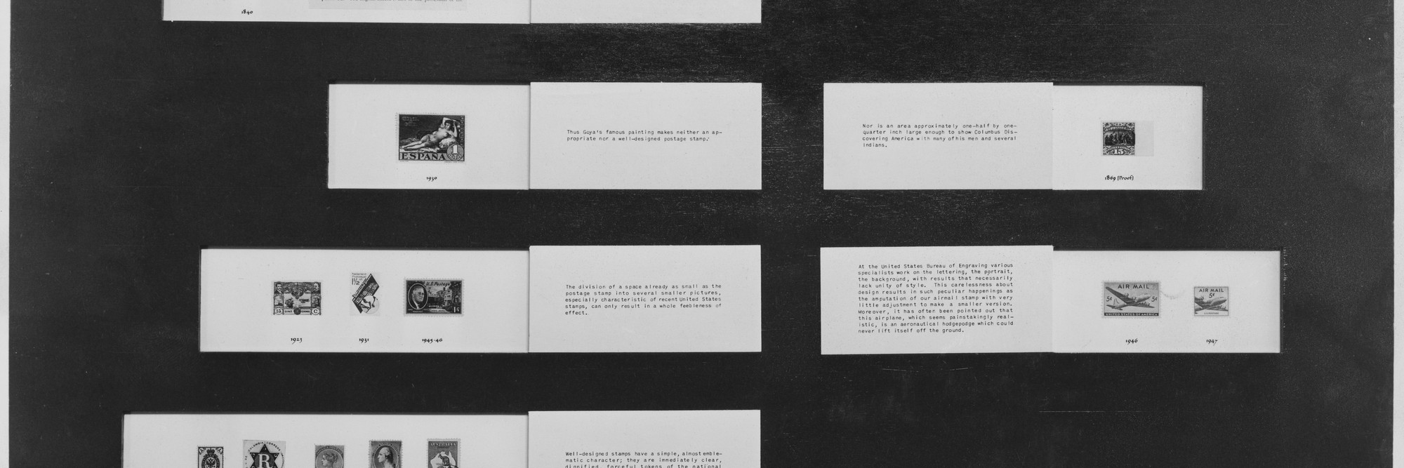 Postage Stamp Design | MoMA