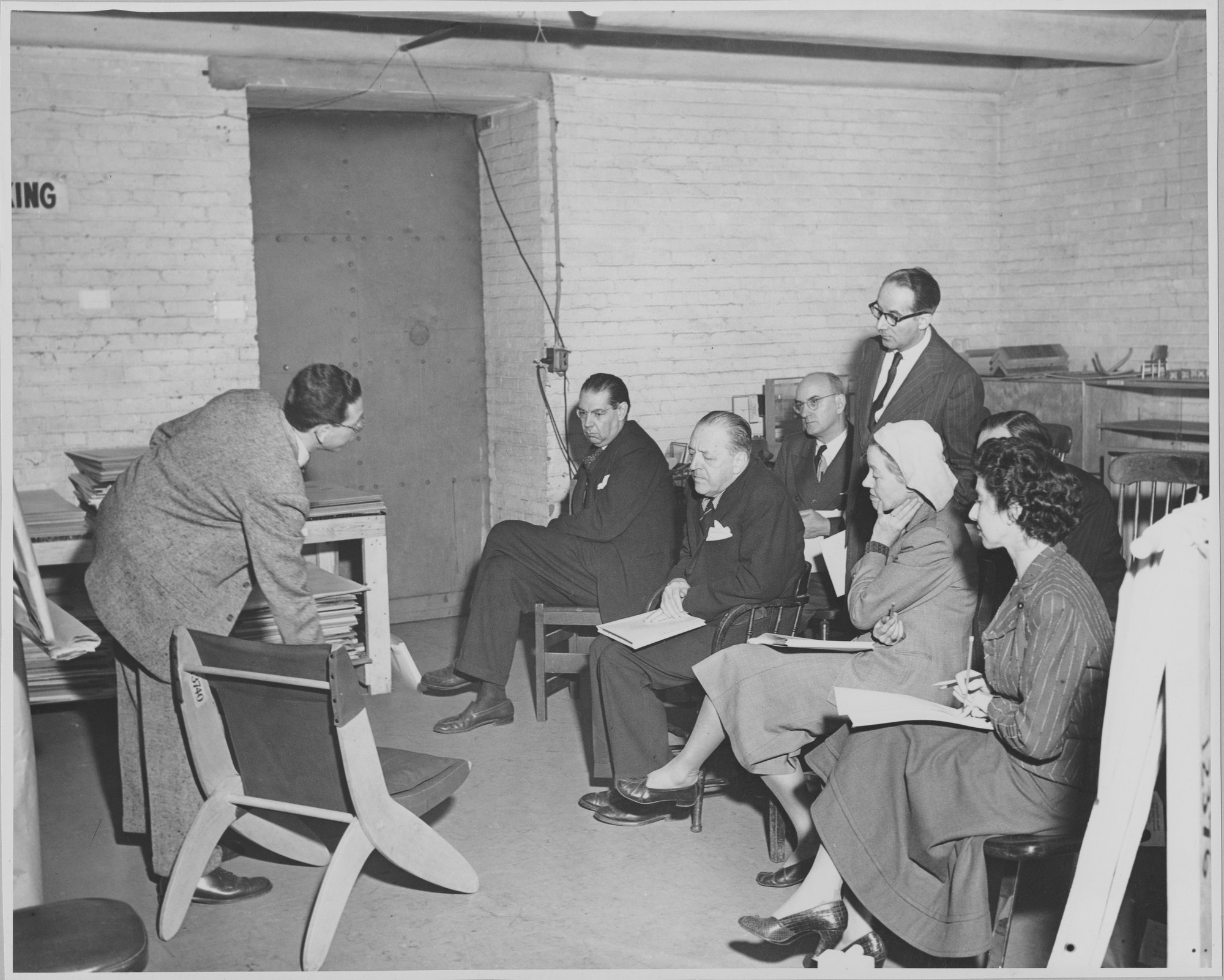 "Judging of the Competition Entries."Demonstrating chair: Edgar ...