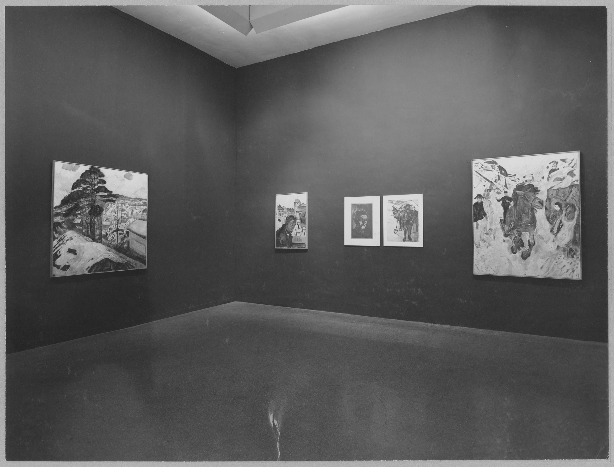 Installation view of the exhibition "Edvard Munch," | MoMA