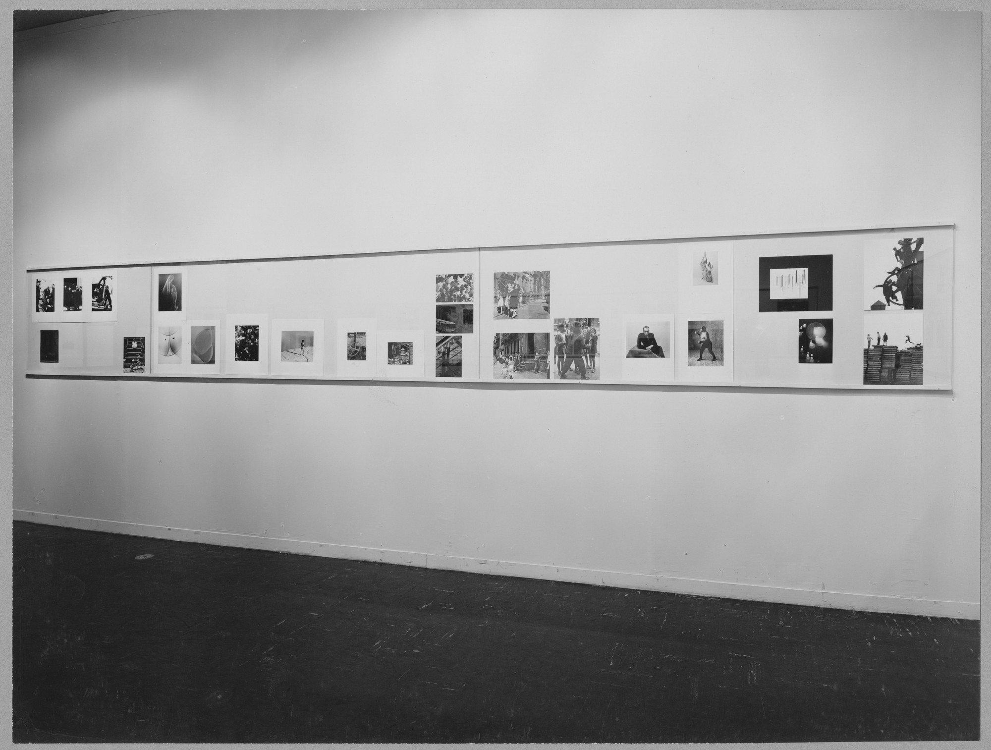 Installation view of the exhibition "Photographs by 51 Photographers ...