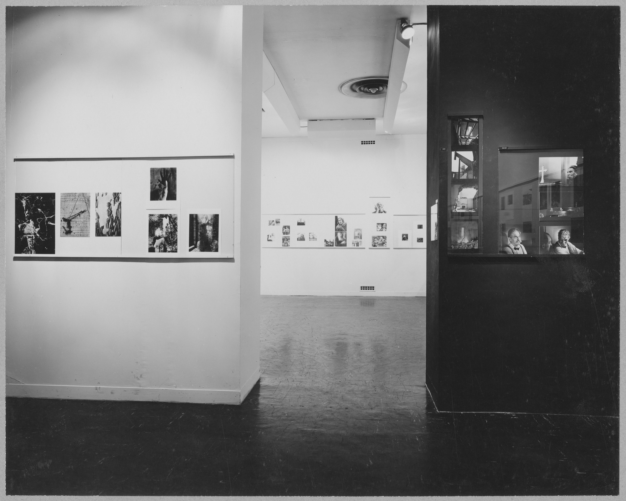 Installation view of the exhibition "Photographs by 51 Photographers ...