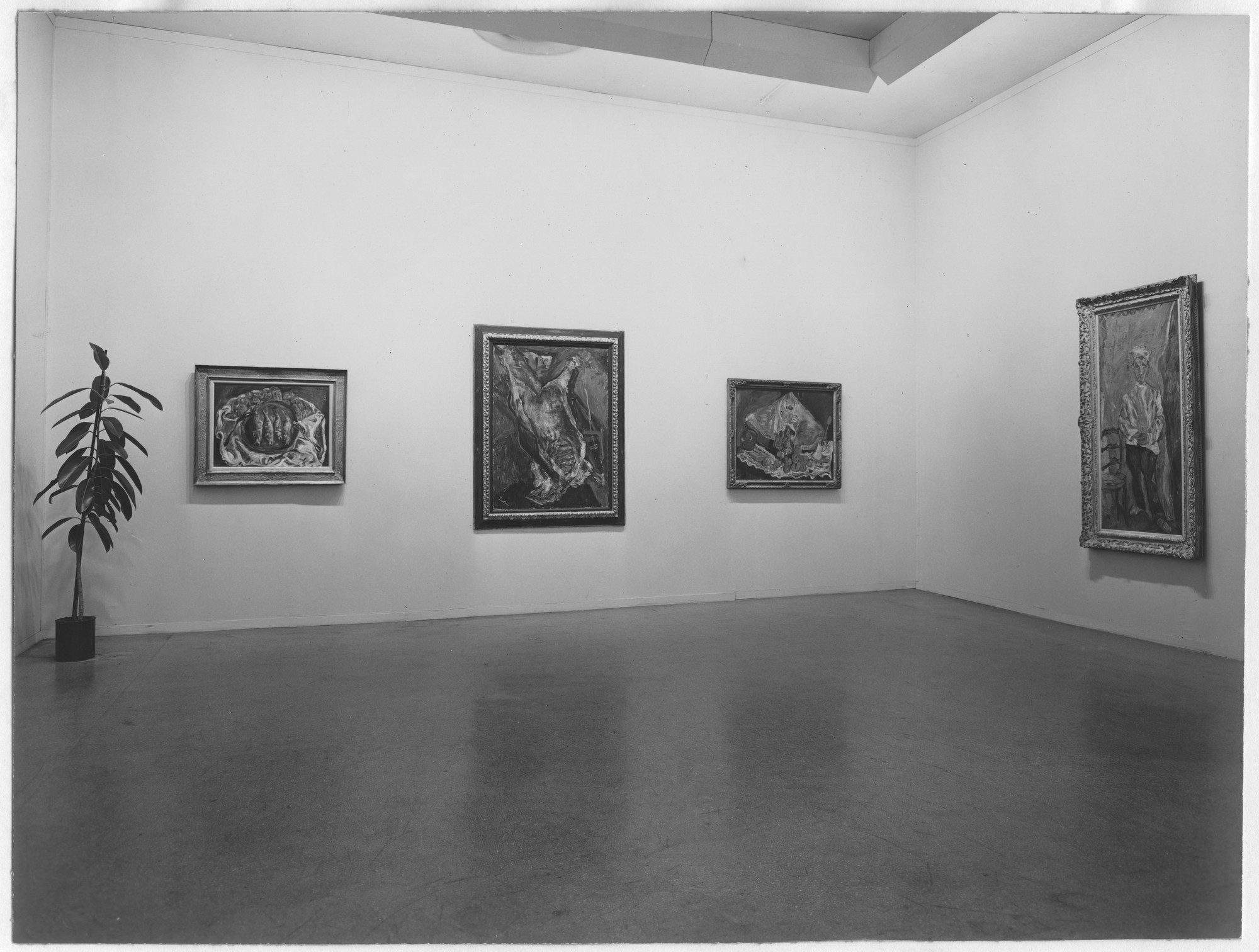 Installation view of the exhibition "Chaim Soutine." | MoMA