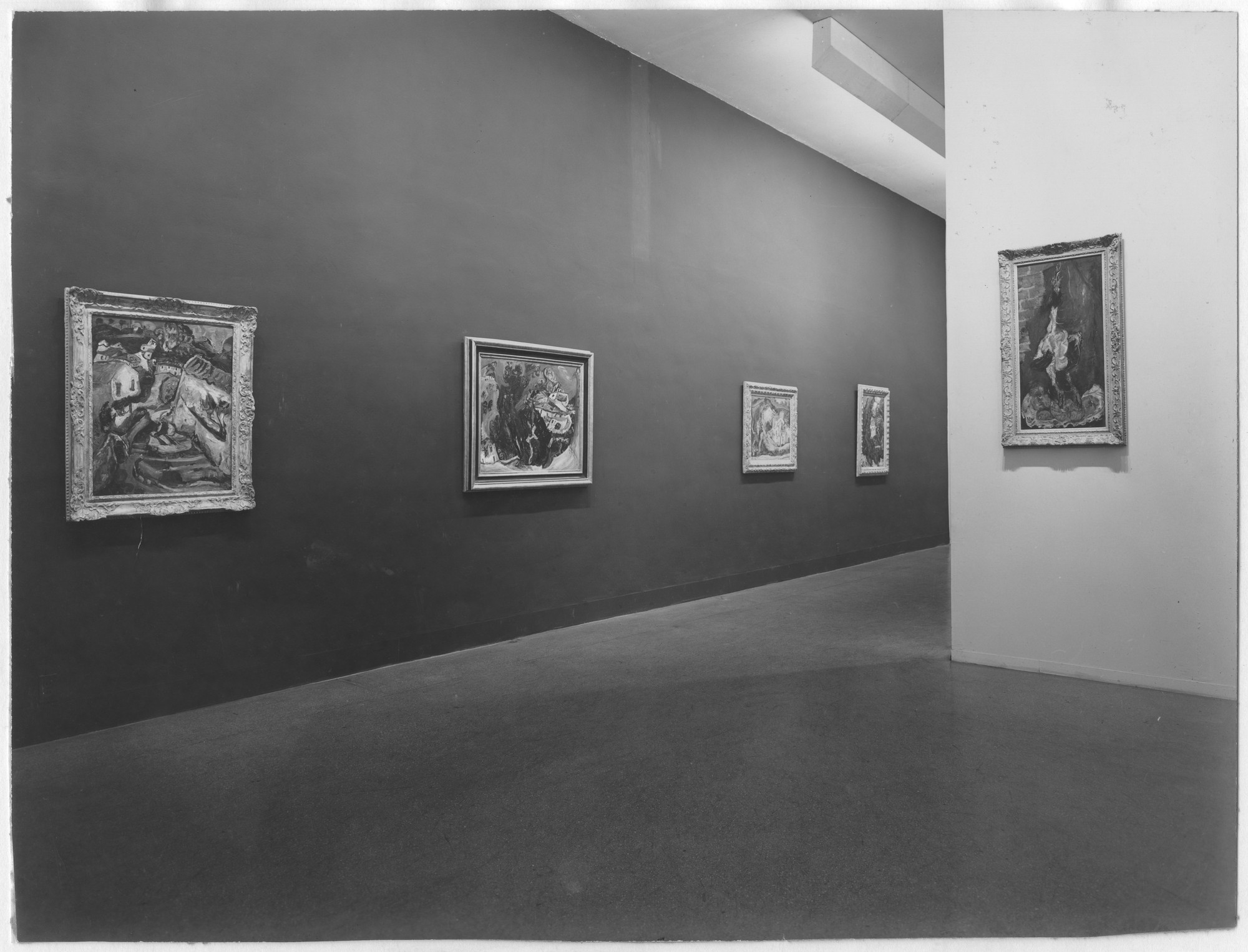 Installation view of the exhibition "Chaim Soutine." | MoMA
